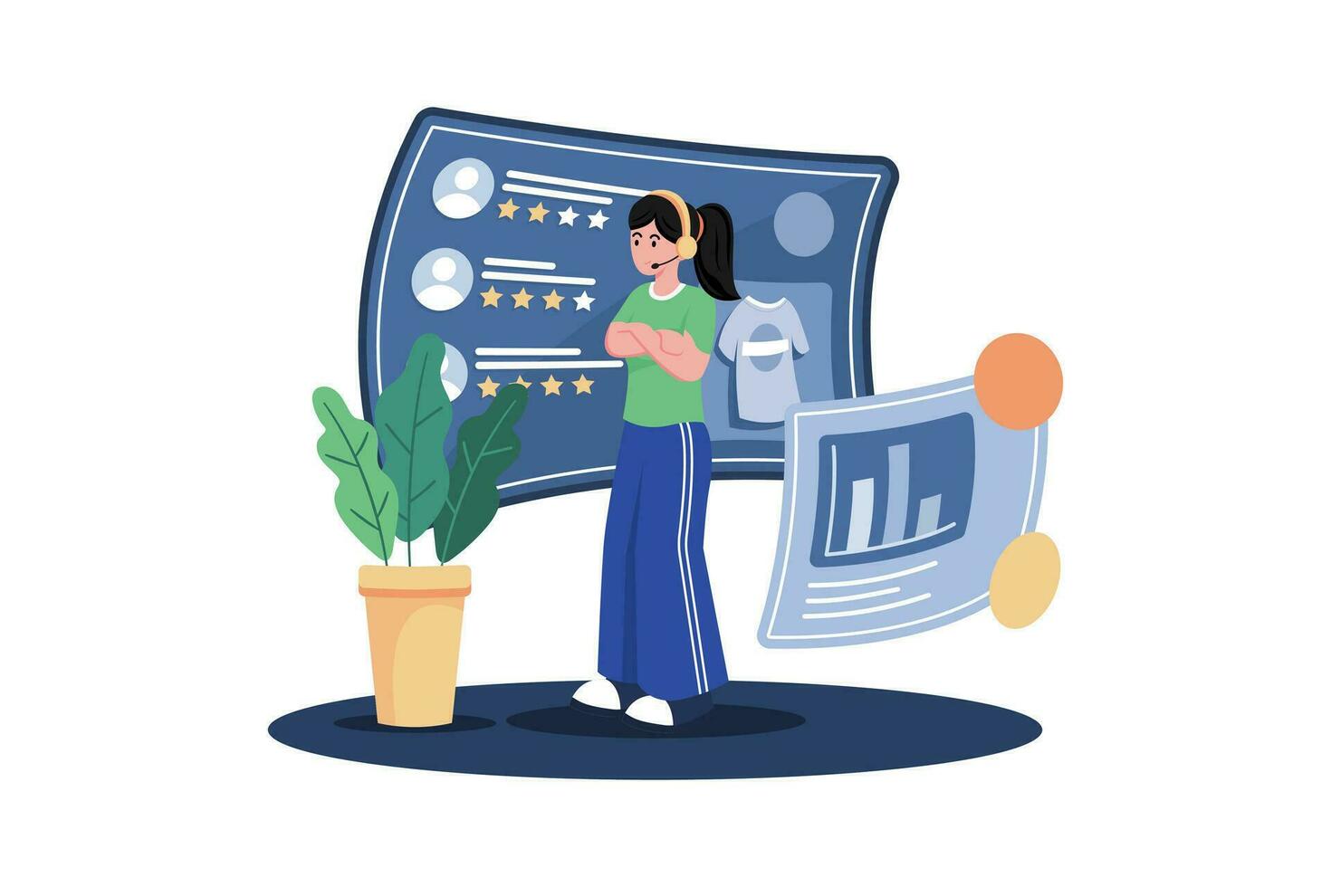Tech support representative using customer feedback to improve ... Tech support representative using customer feedback to improve ...