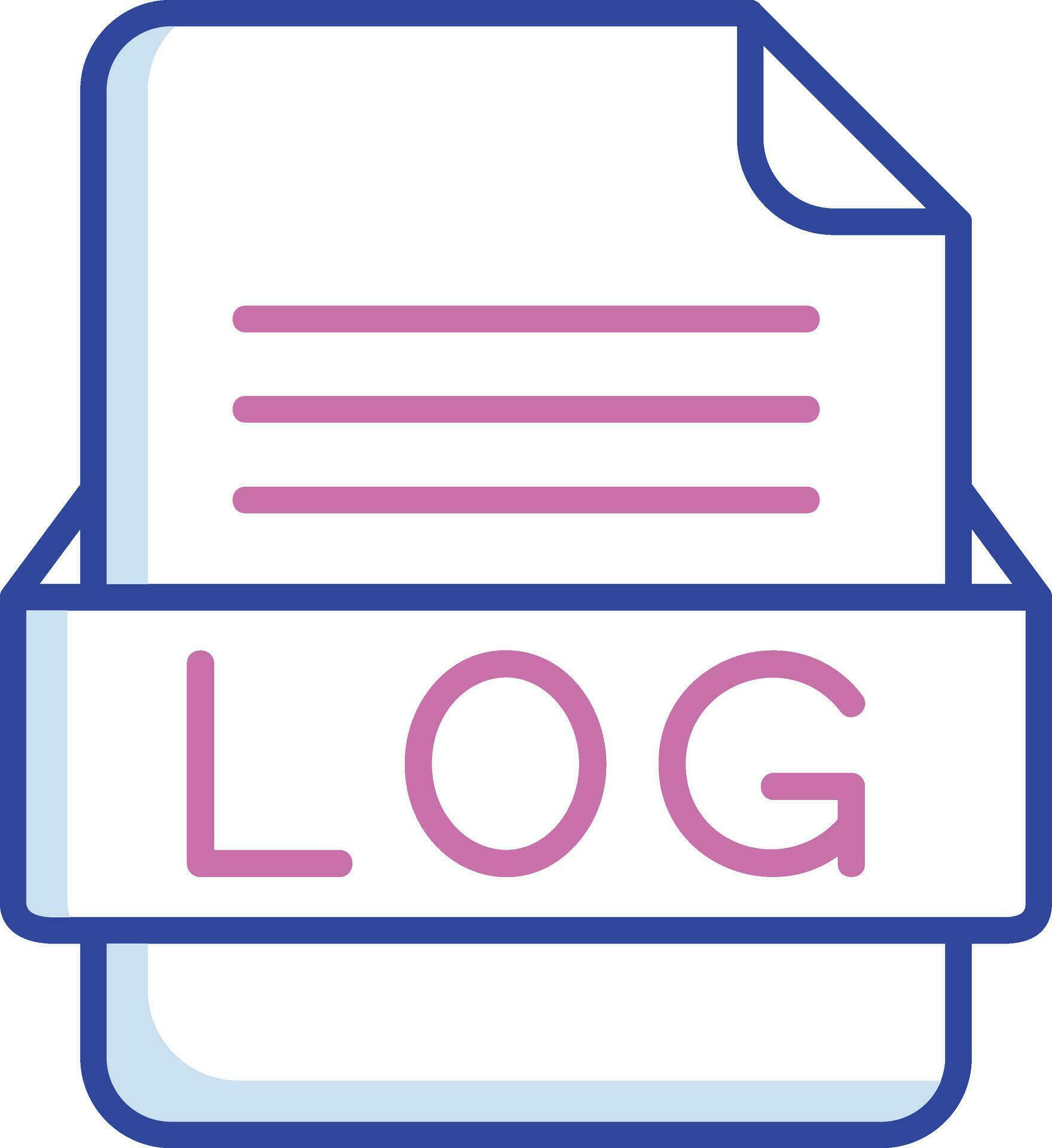 LOG File Format Vector Icon 29699242 Vector Art at Vecteezy LOG File Format Vector Icon 29699242 Vector Art at Vecteezy