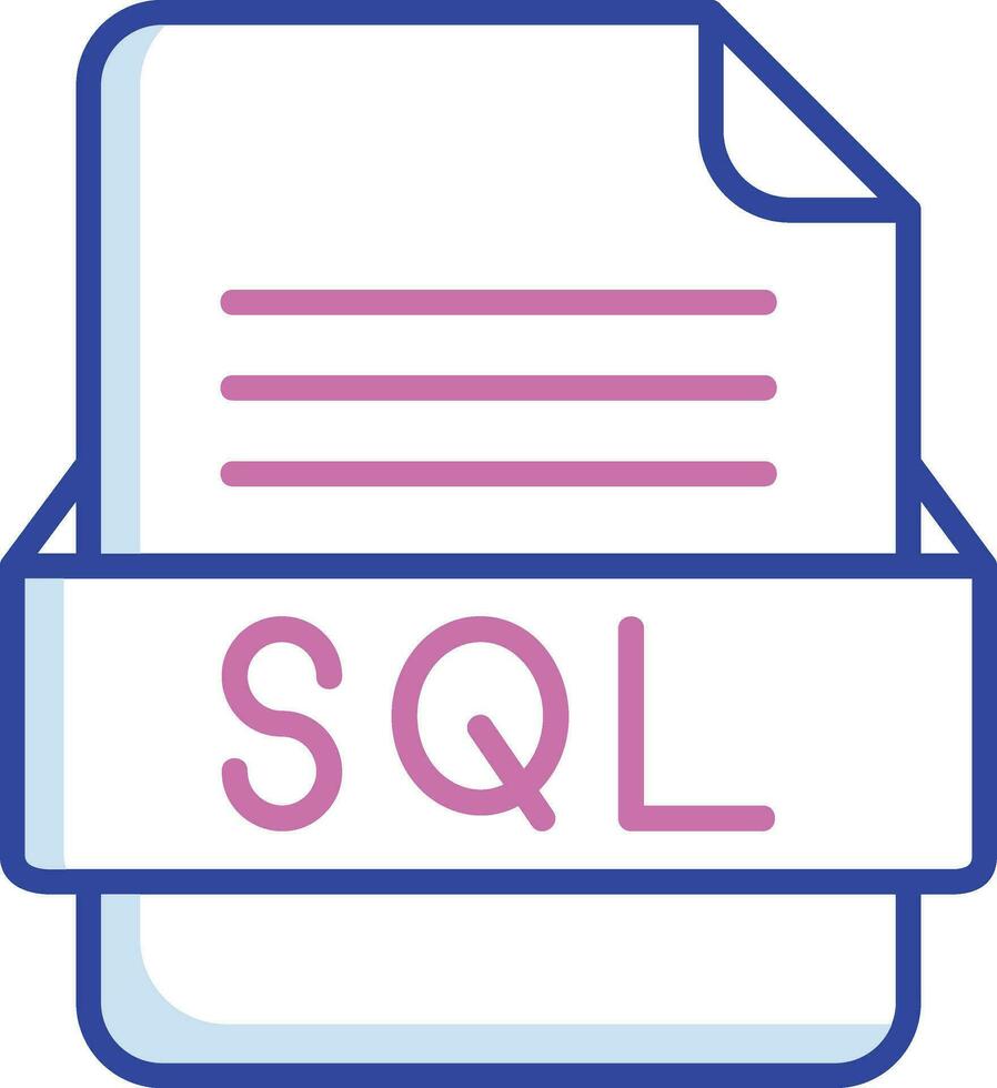 sql archivo formato vector icono 29699287 Vector en Vecteezy
