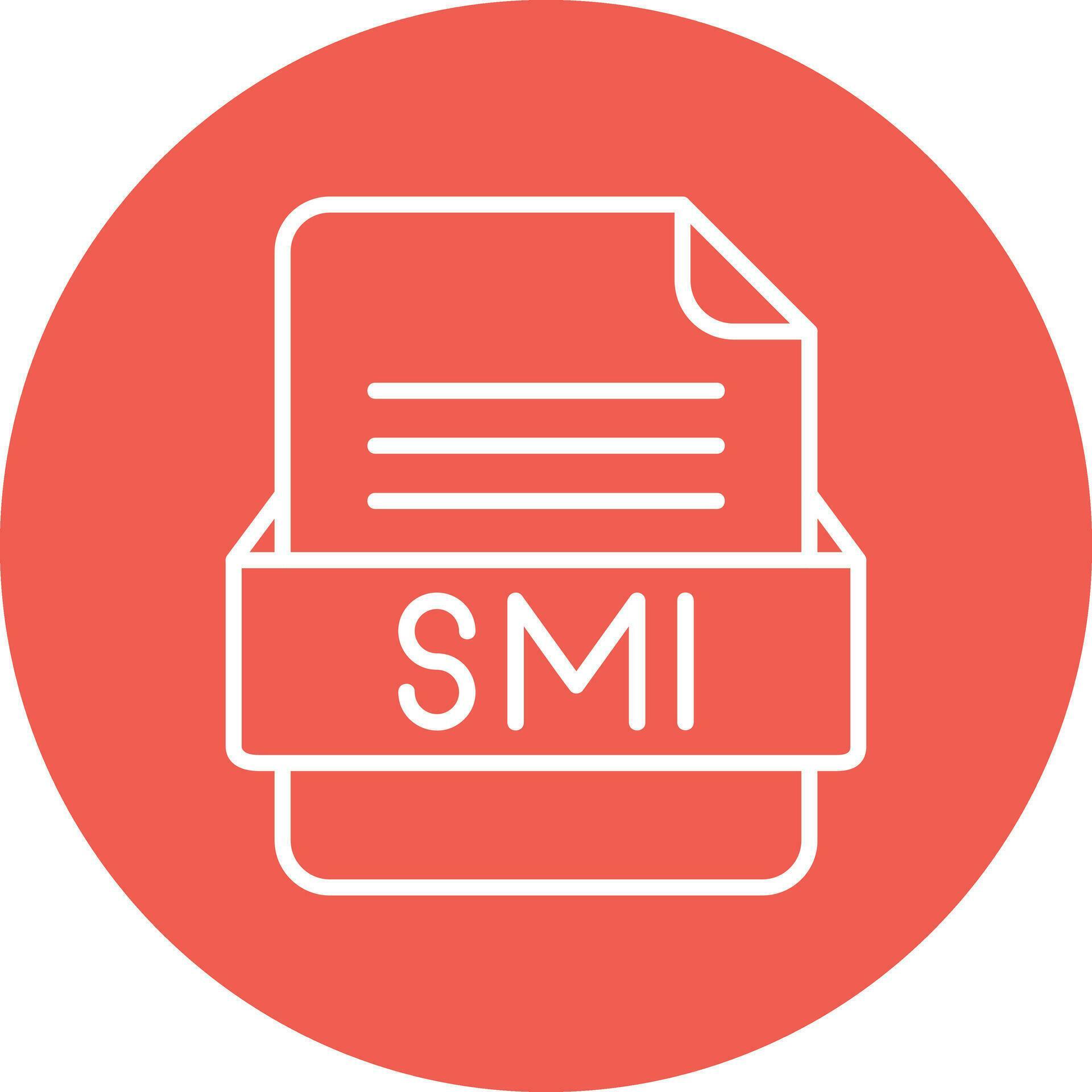 SMI File Format Vector Icon 29699388 Vector Art at Vecteezy