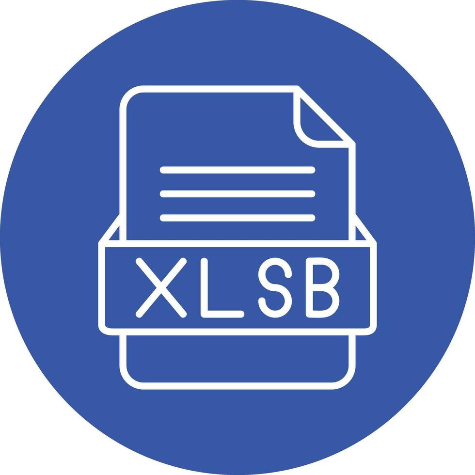 Xlsb File Format Vector Icon 29701883 Vector Art At Vecteezy