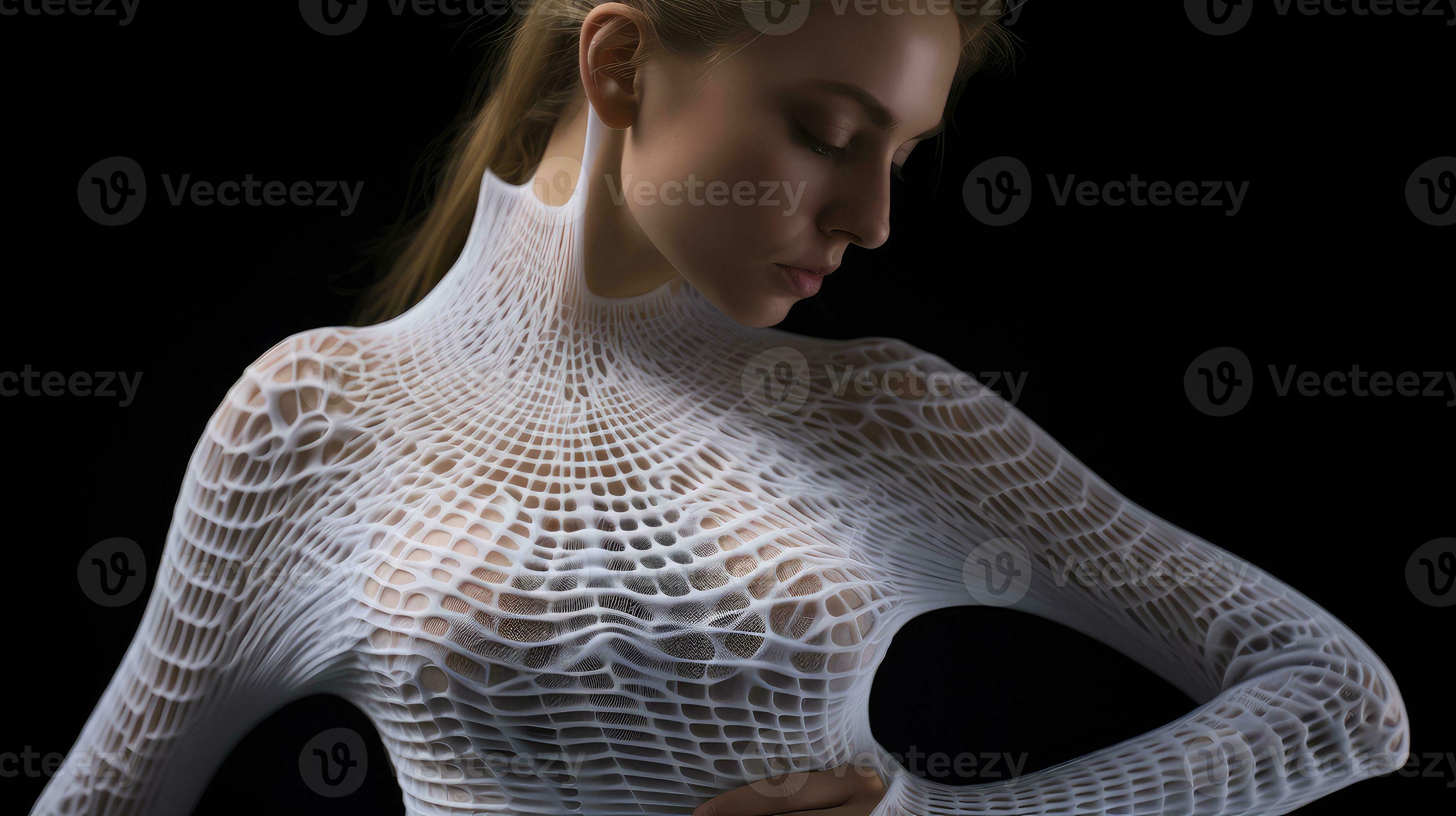 modern 3d printed clothes ai generated 29709224 Stock Photo at Vecteezy