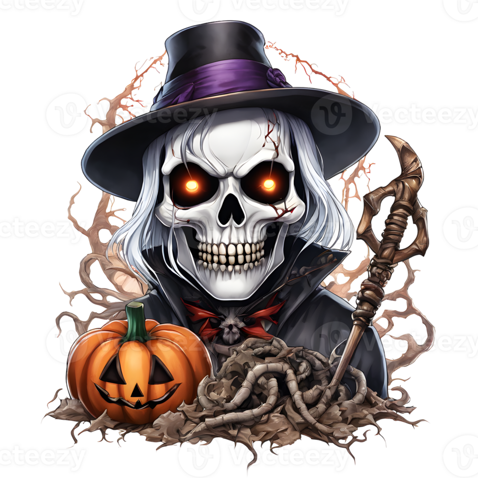 Halloween Monsters Clipart, Happy Halloween Day Composition, Generative ...