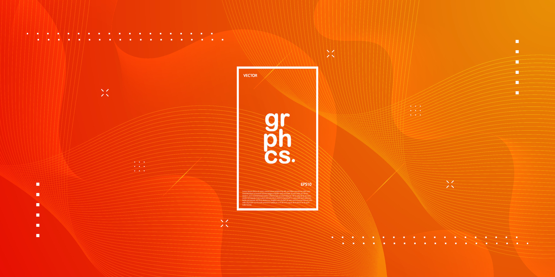 resumen naranja ola antecedentes degradado. resumen geométrico modelo ...