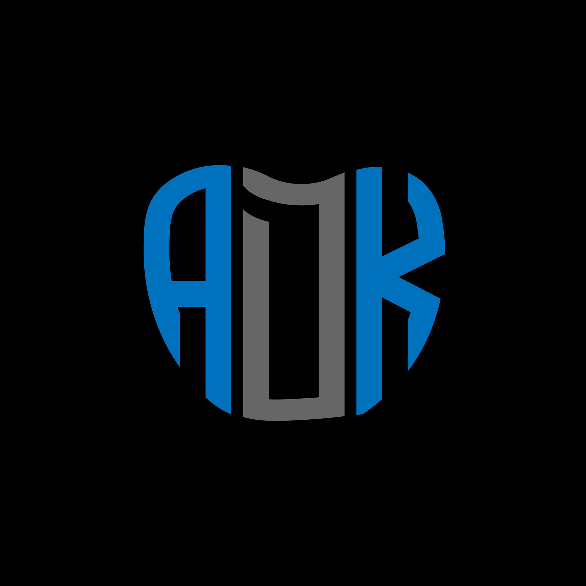 Adk Letter Logo Creative Design Adk Unique Design 29710645 Vector Art At Vecteezy