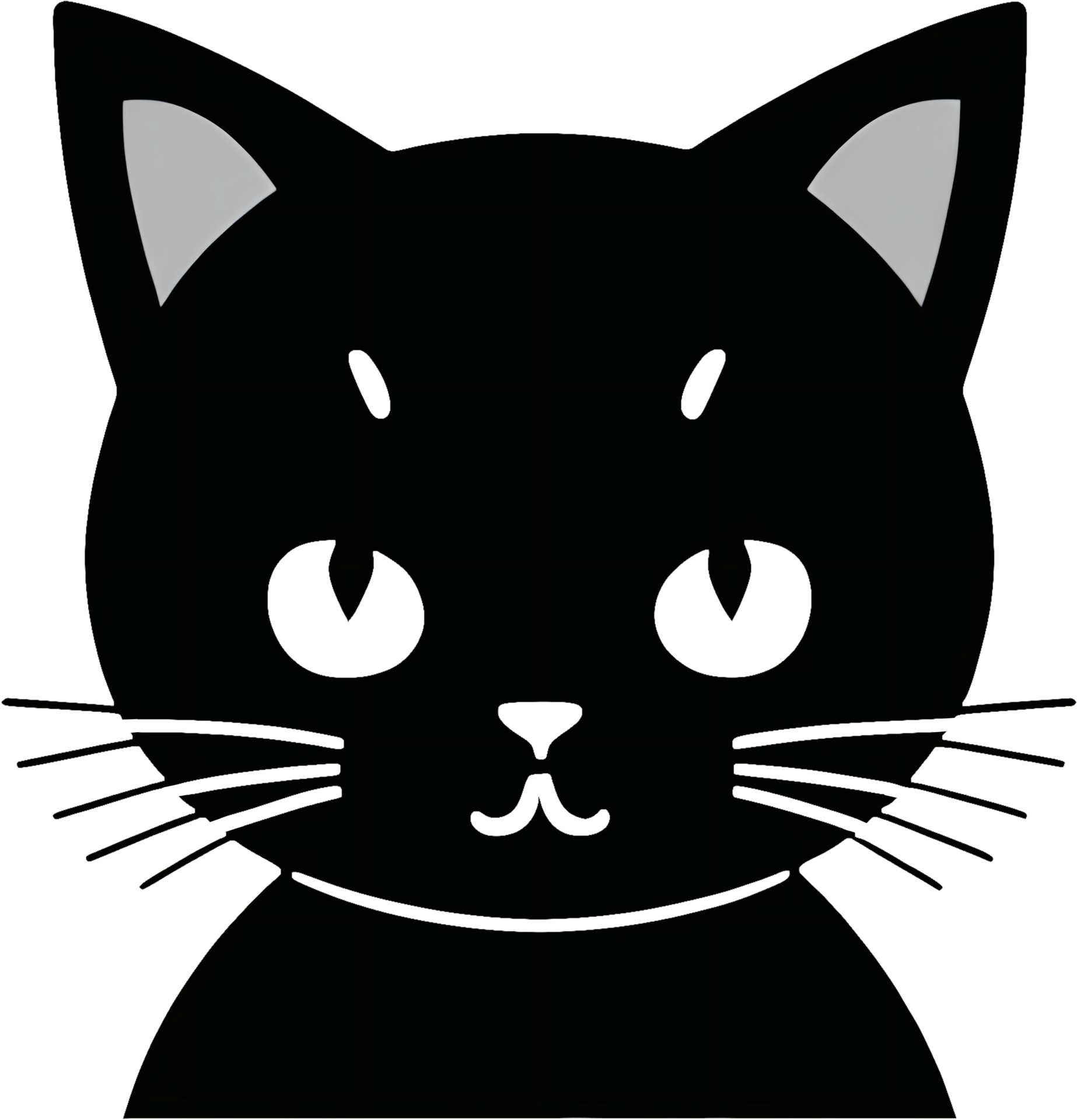Close Up Of Cute Cat Face Ai Generated 29712235 Png