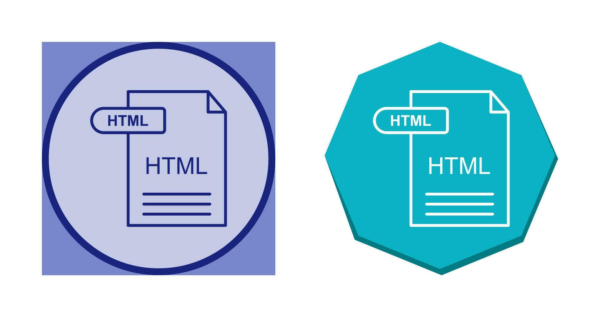 HTML Vector Icon 29714411 Vector Art at Vecteezy