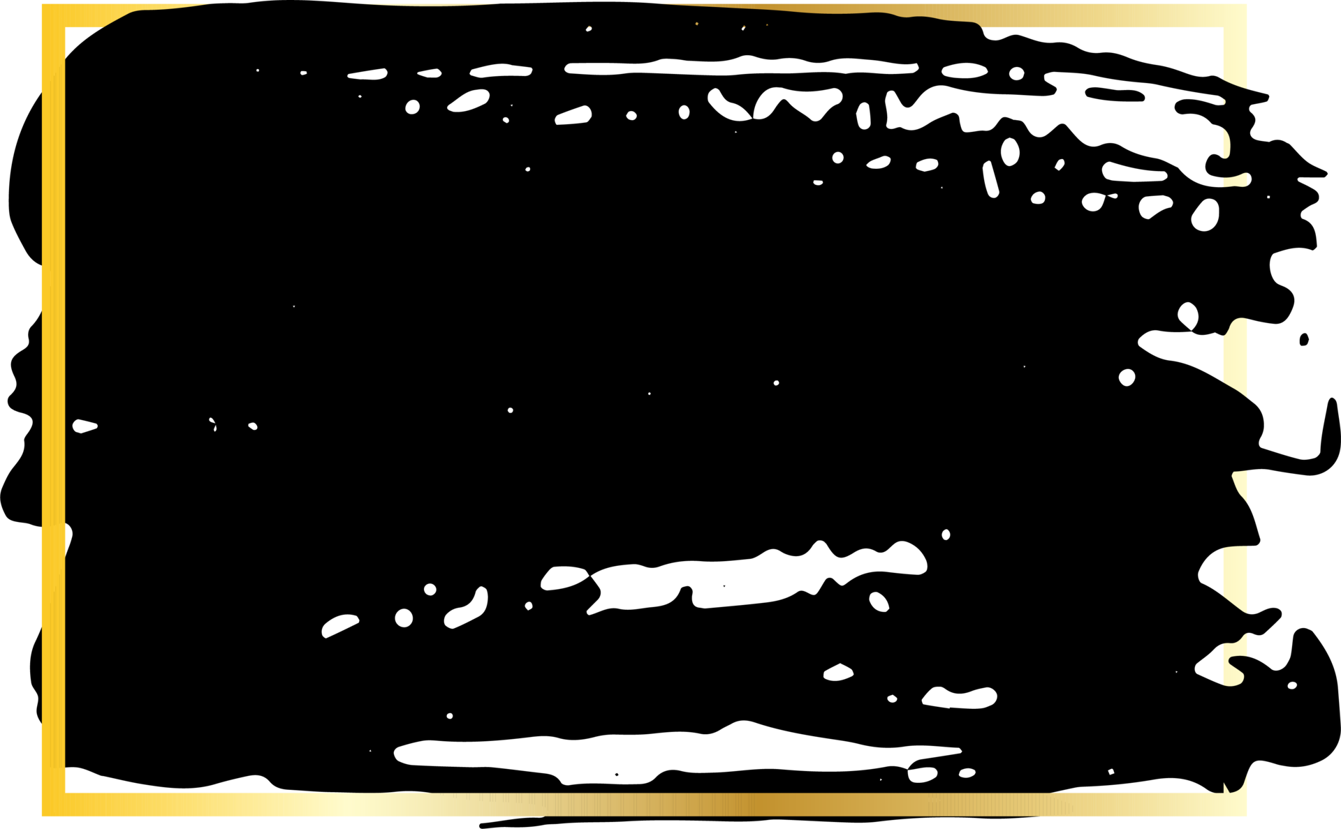 Black ink grunge brush stroke. 29728983 PNG