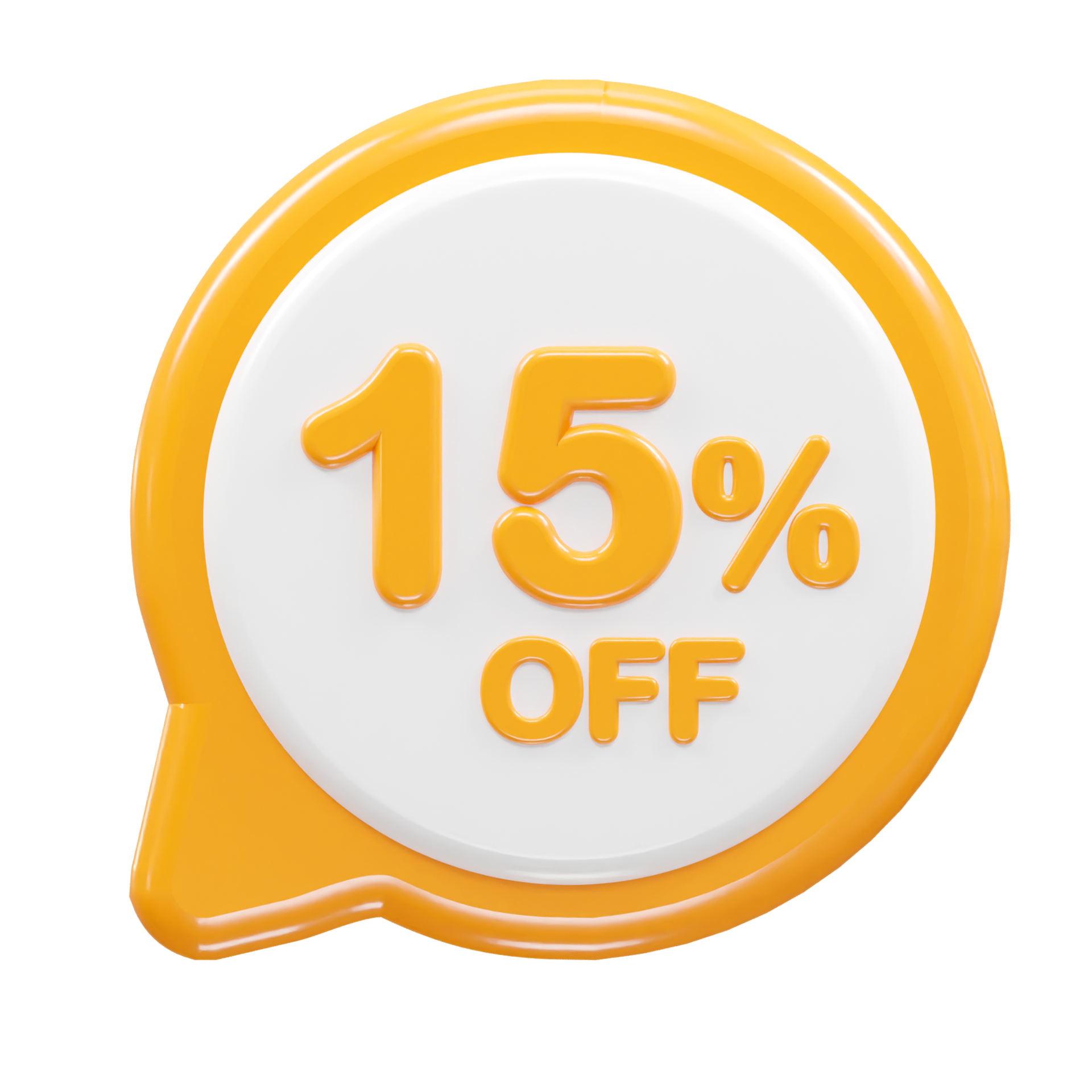 15 Percent Off Text Effect 3d Rendering Illustration 29730296 PNG