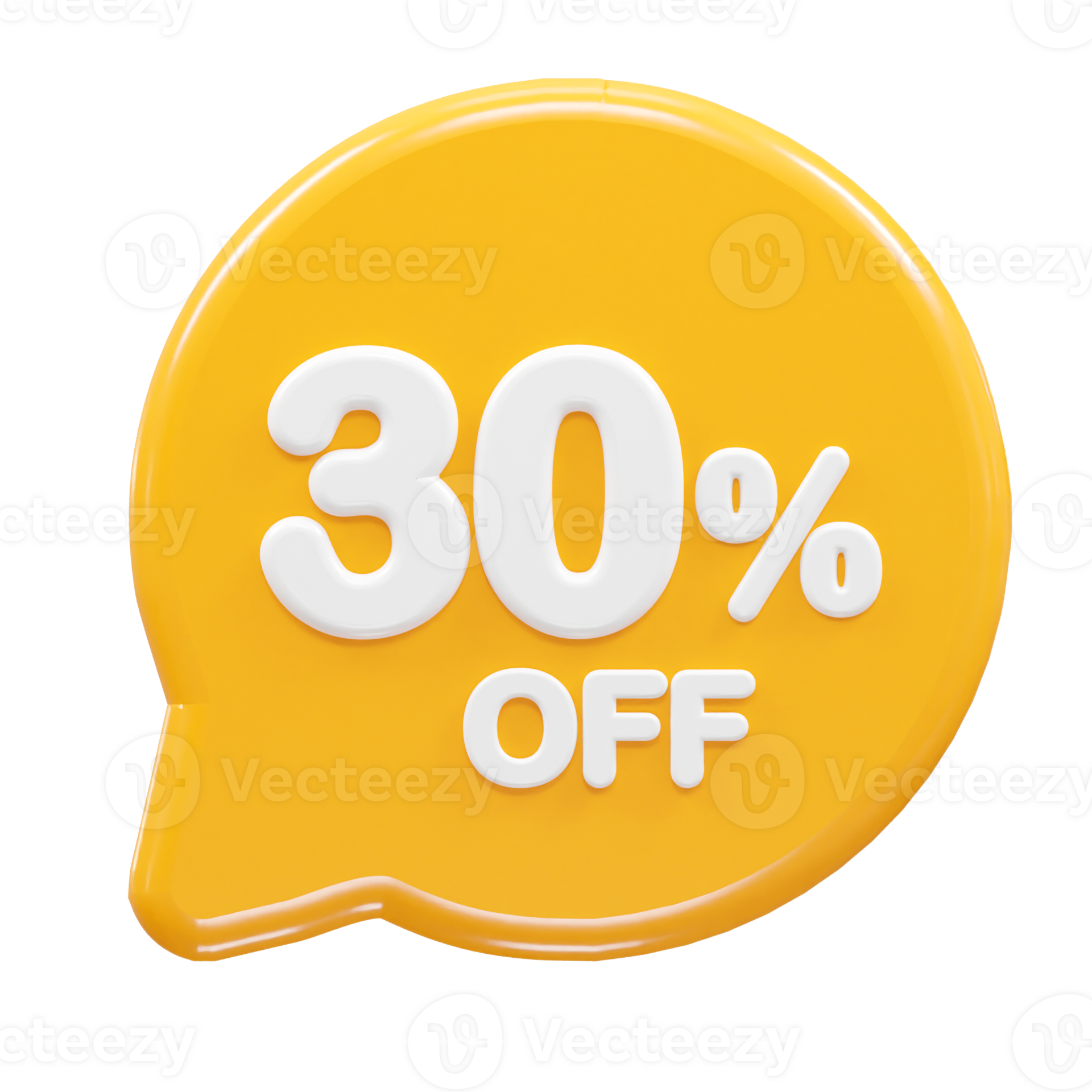 30 percent off text effect 3d rendering illustration 29730502 PNG