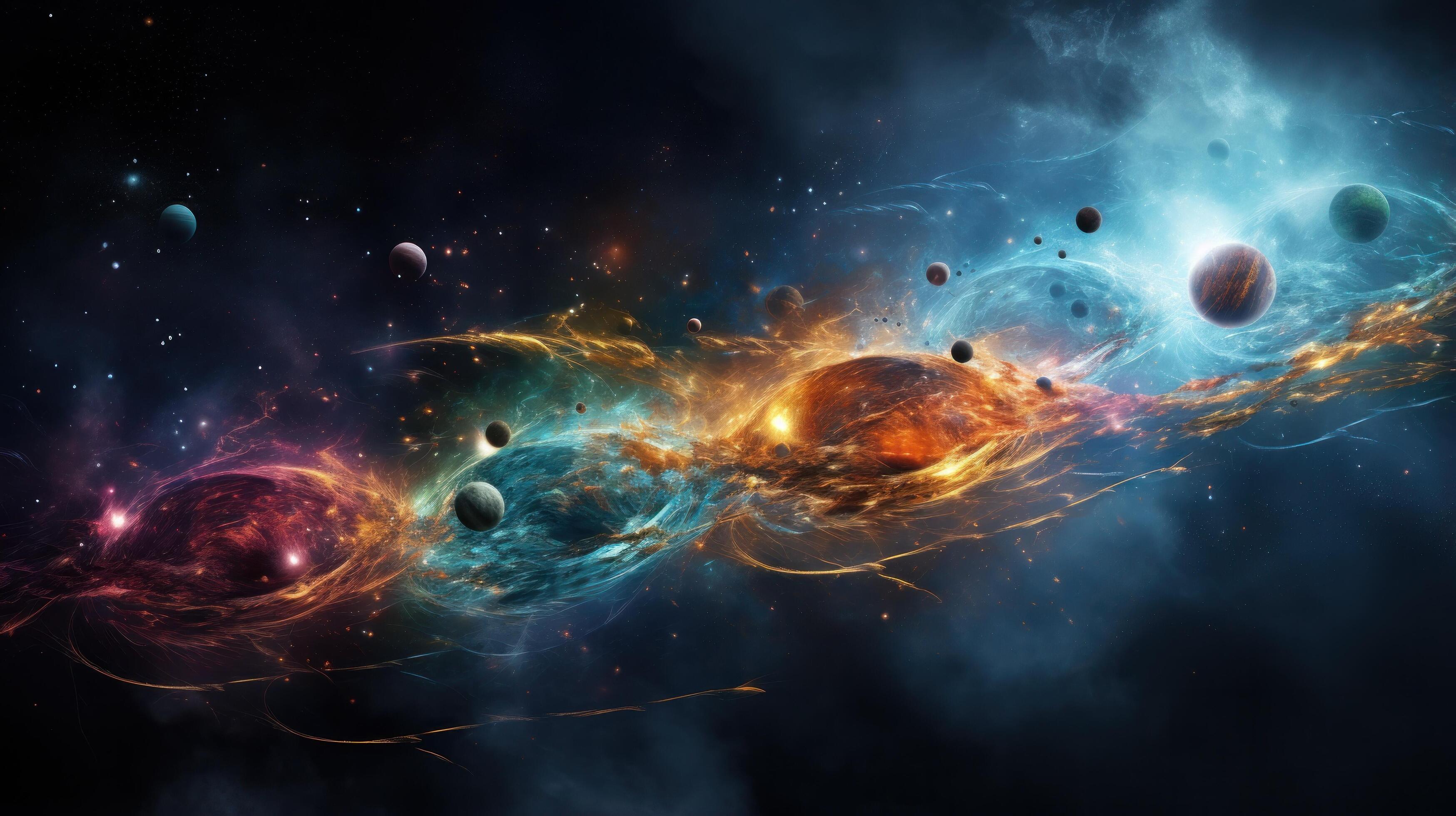 Color Planets Wallpapers Hd