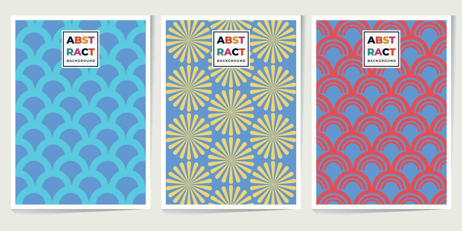 Abstract groovy seamless pattern. Flower, sunburst, swirl, geometric ...