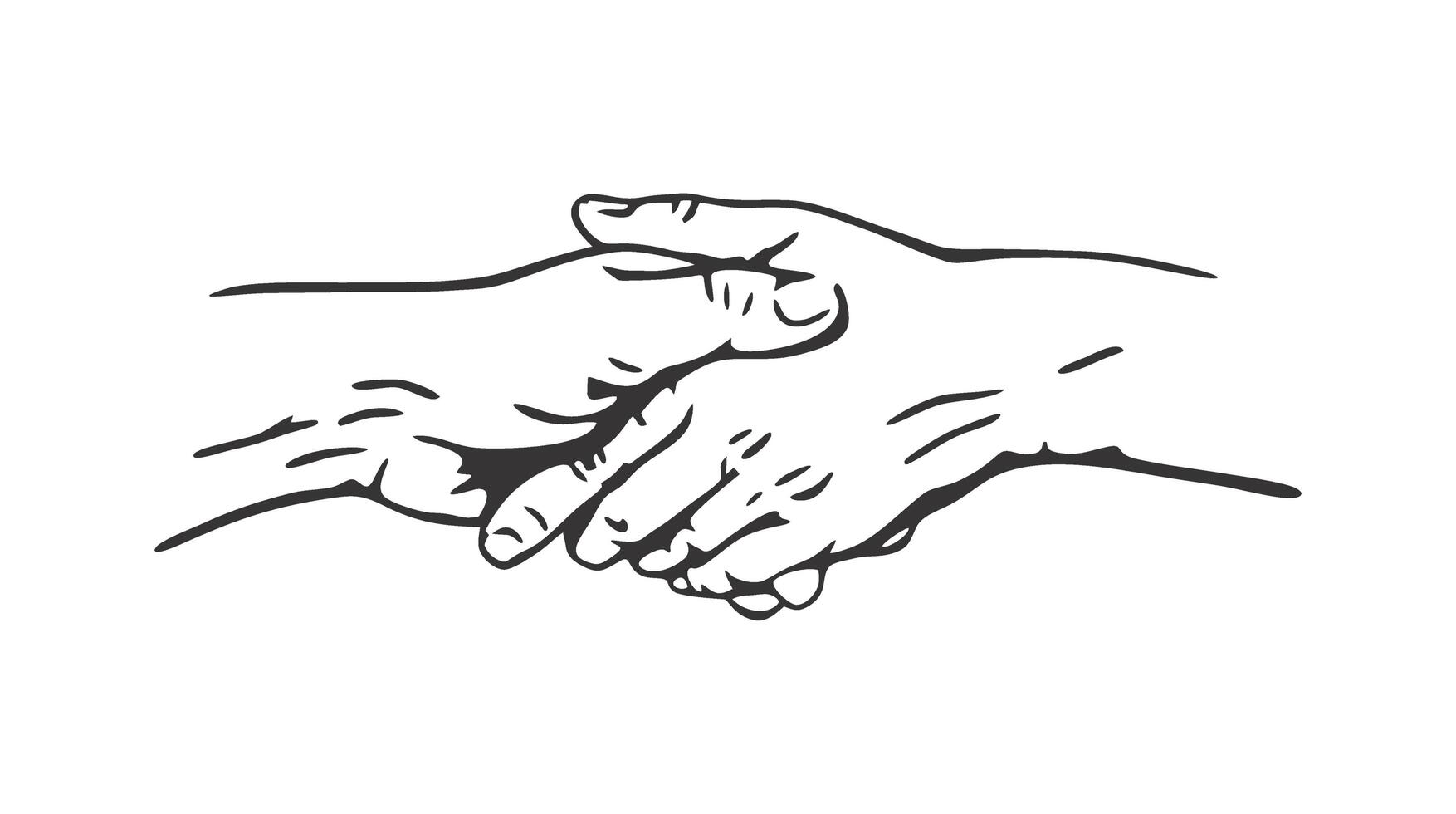 friendly handshake black and white illustration 29737627 Stock Photo at ... friendly handshake black and white illustration 29737627 Stock Photo at ...