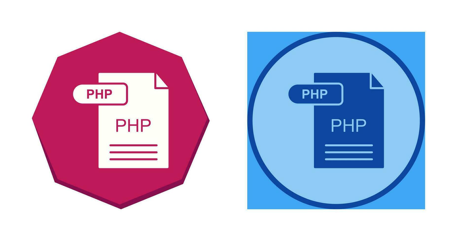 PHP Vector Icon 29742993 Vector Art at Vecteezy