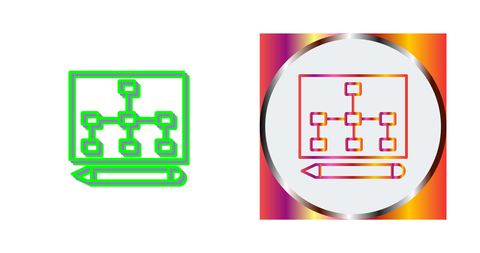 Draw Hierarchy Vector Icon 29743060 Vector Art At Vecteezy
