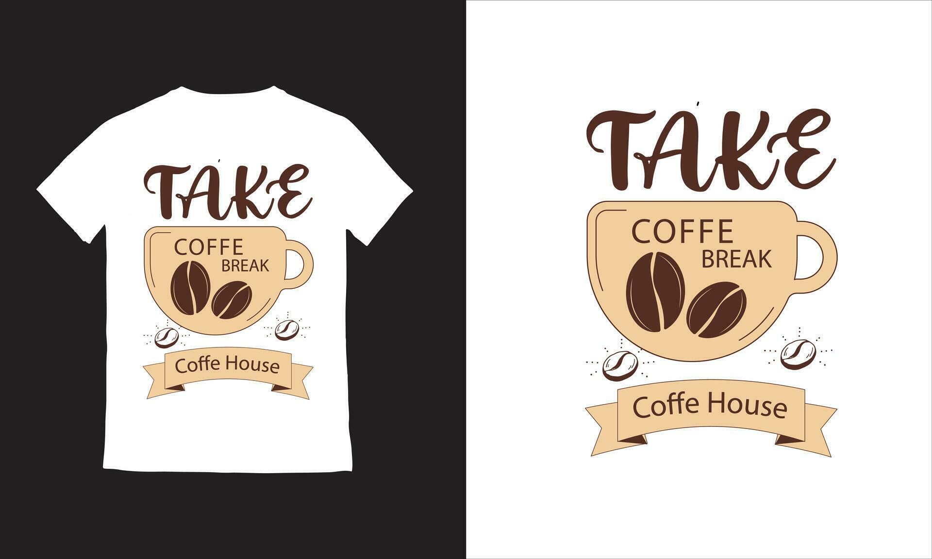 Coffee tshirt design typography coffee cup t-shirt vector template ...