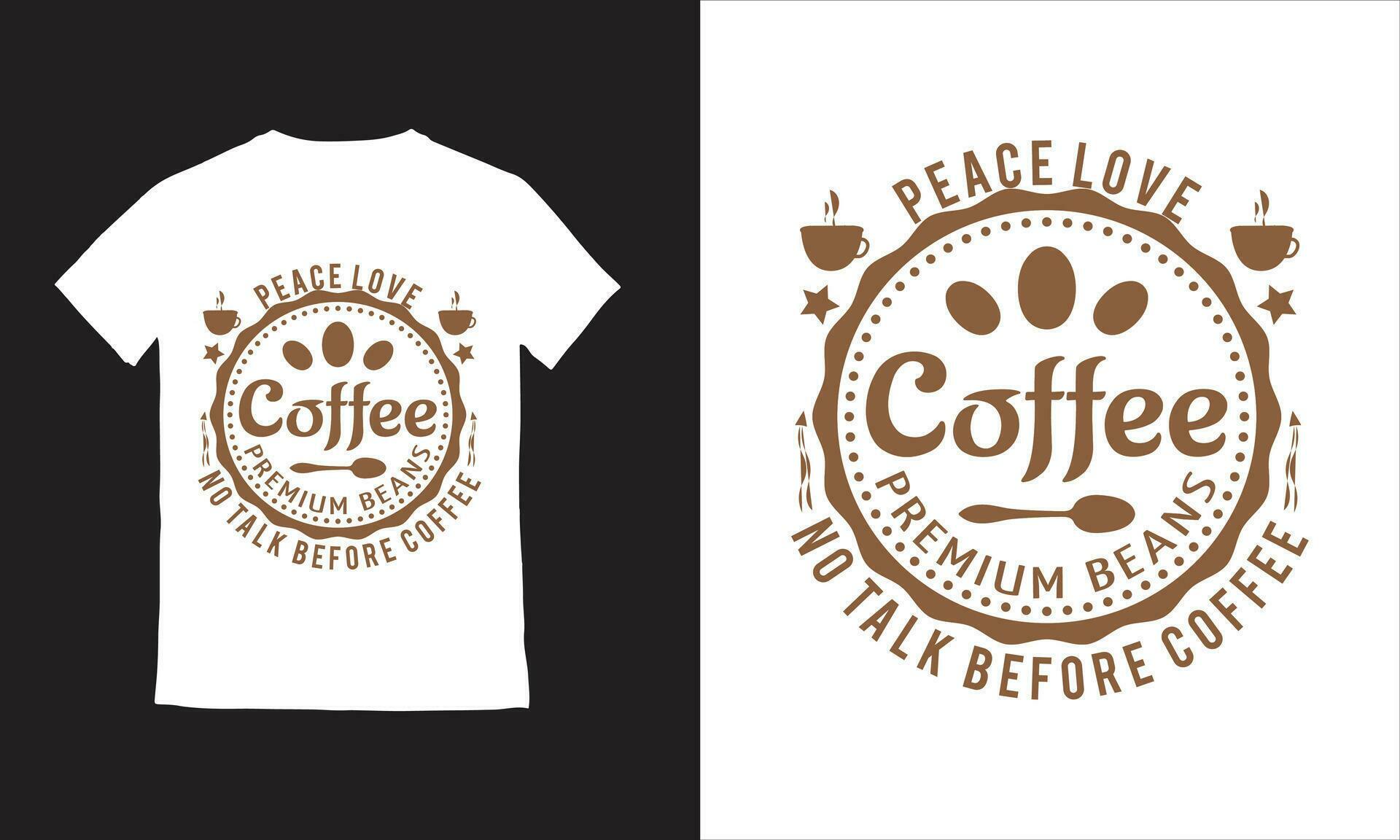 Coffee tshirt design typography coffee cup t-shirt vector template ...