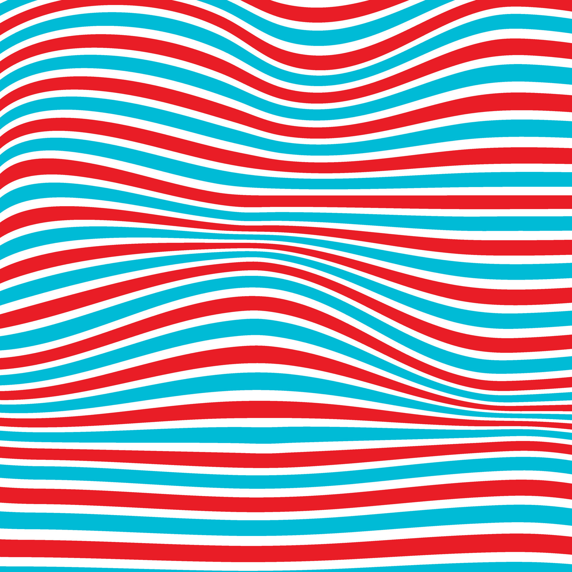 Simple Abstract Red And Sky Color Wavy Pattern 29753849 Vector Art At