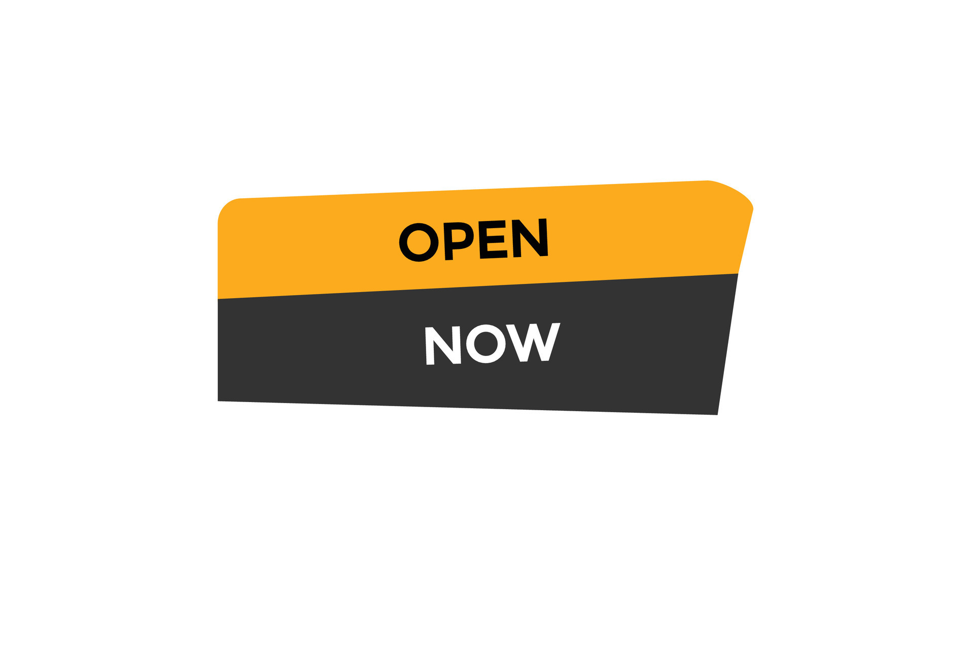 new open now modern, website, click button, level, sign, speech, bubble ...