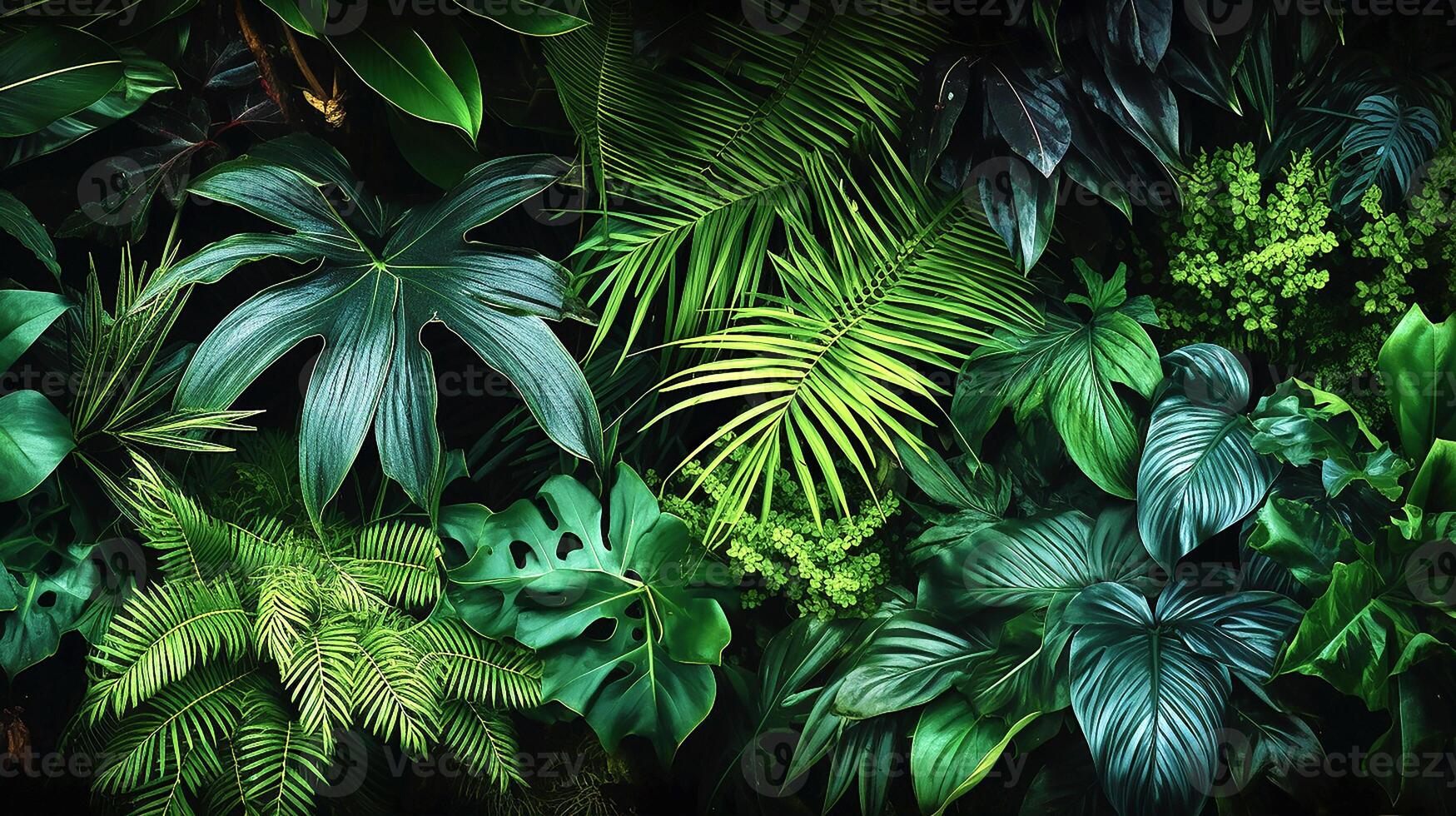 Tropical Leaves Wallpaper Stock Photos, Images and Backgrounds for Free ...
