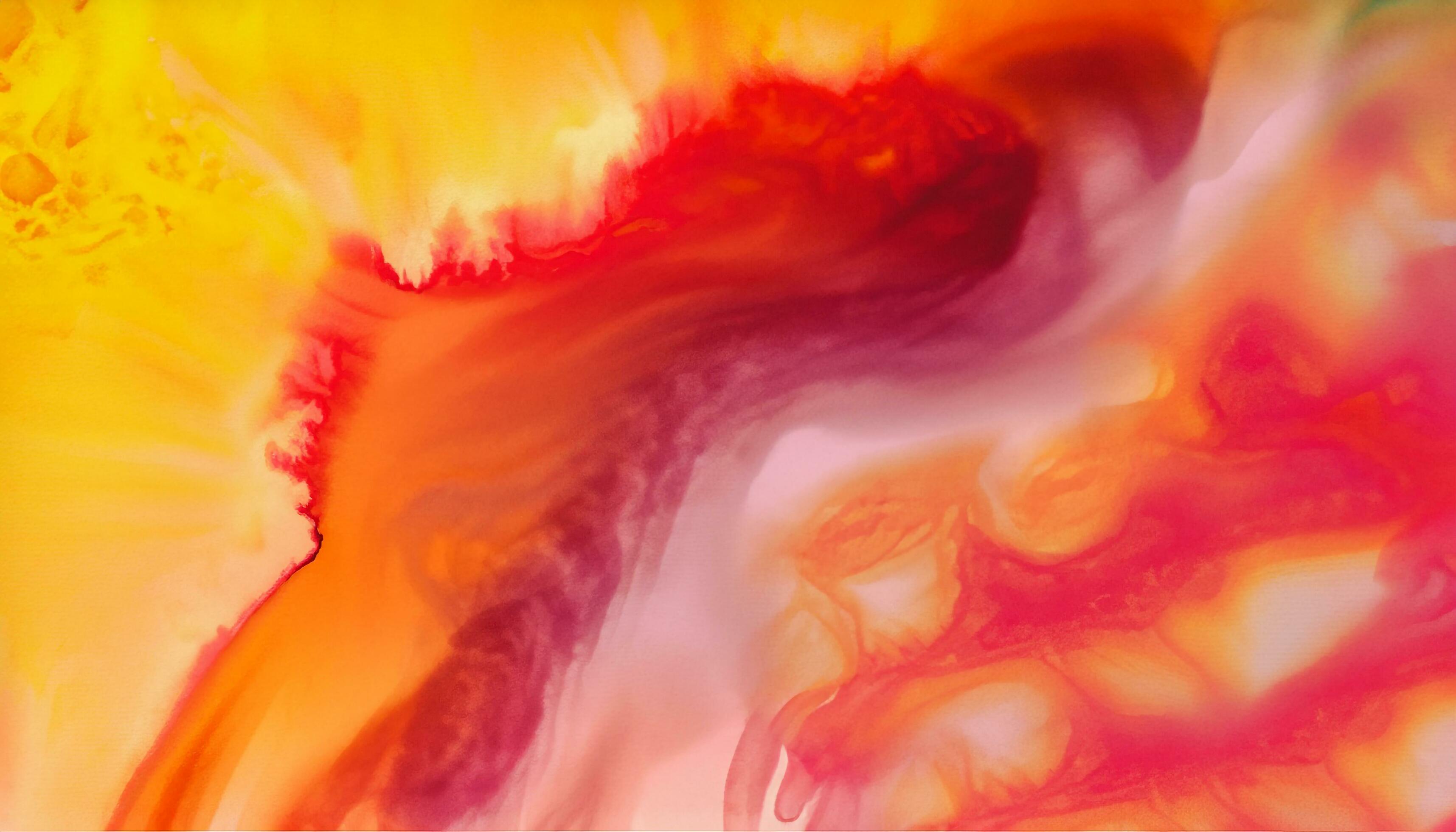 Abstract Multicolor Vibrant Watercolor Texture Background Ai Generated
