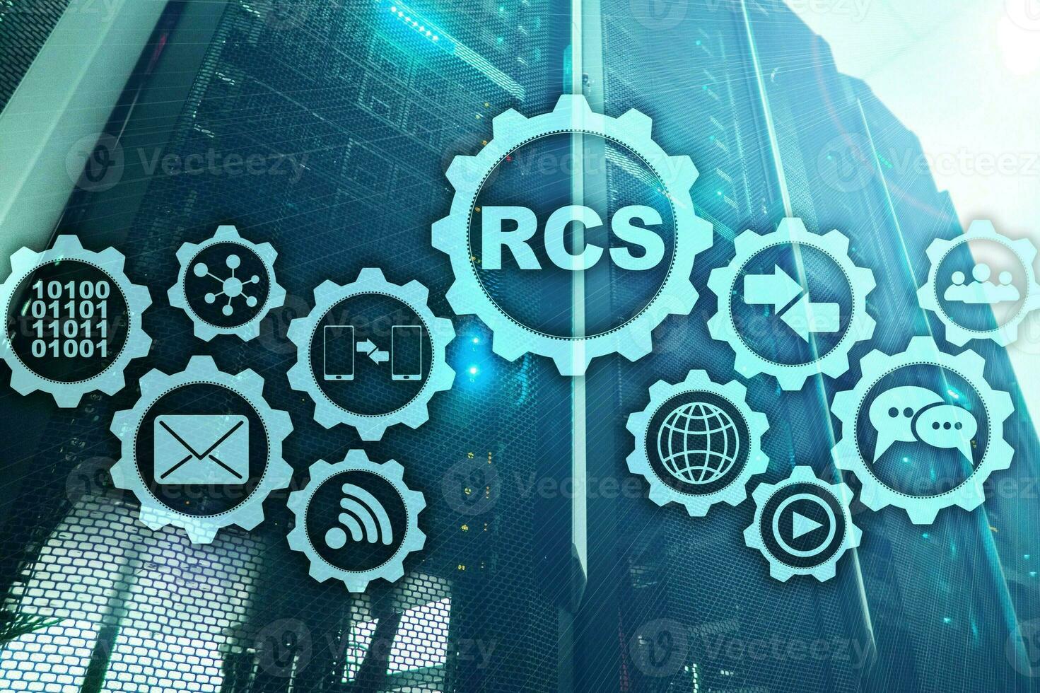 RCS. Rich Communication Services. Communication Protocol. Technology concept 29767680 Stock ...