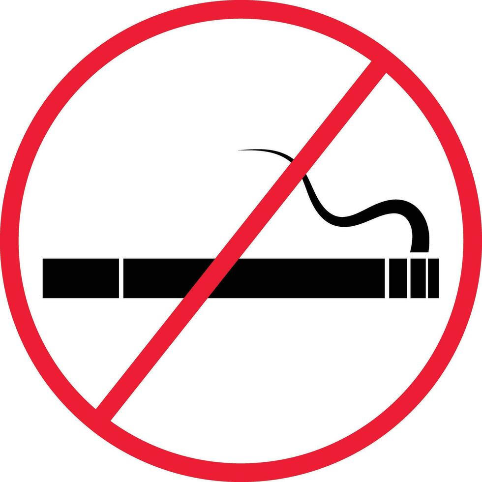 No Smoking Cigarette Prohibition Icon Sign 29775544 Vector Art at Vecteezy No Smoking Cigarette Prohibition Icon Sign 29775544 Vector Art at Vecteezy