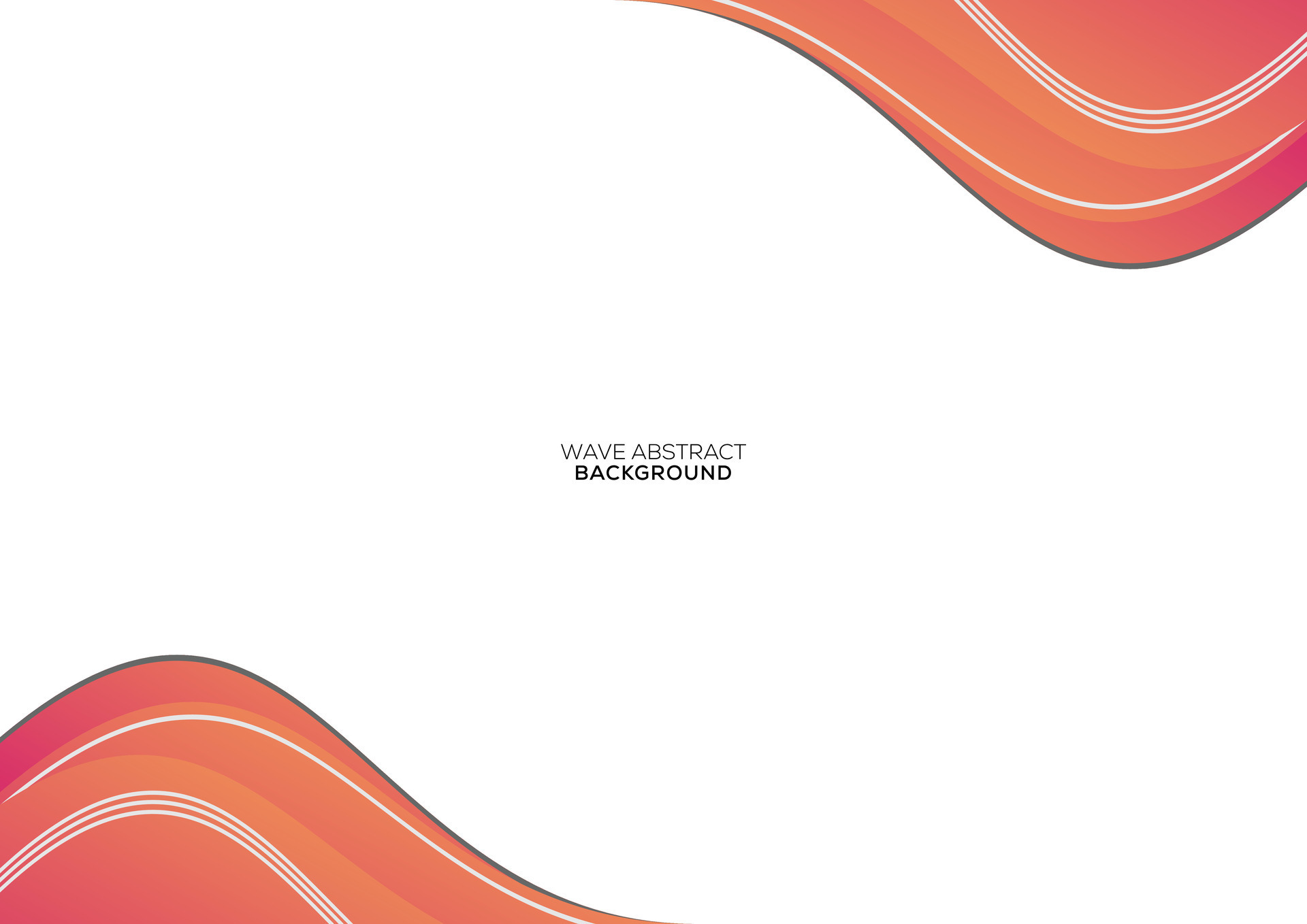 wave gradient abstract template background design 29778190 Vector Art ...