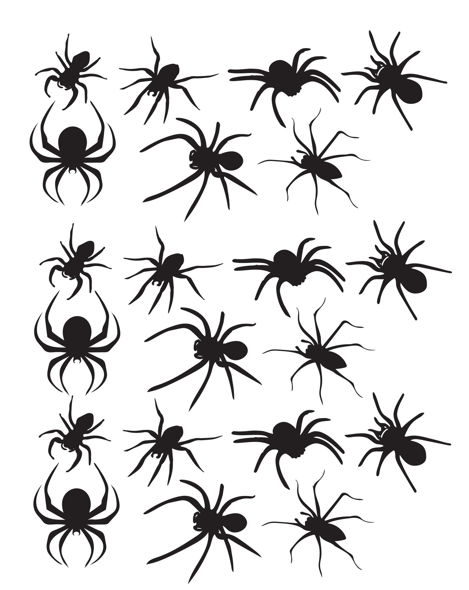 Spider vector art design 29781118 Vector Art at Vecteezy