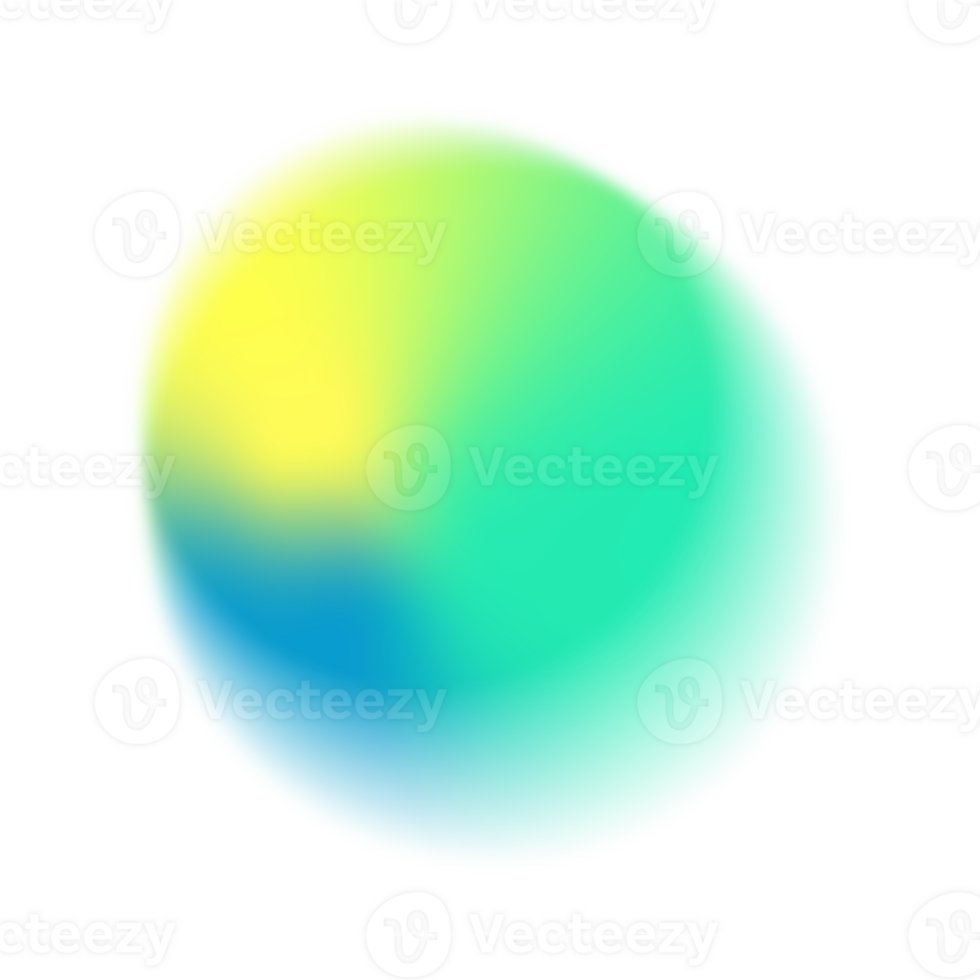 Abstract Blurry Gradient Light Element 29781946 Png