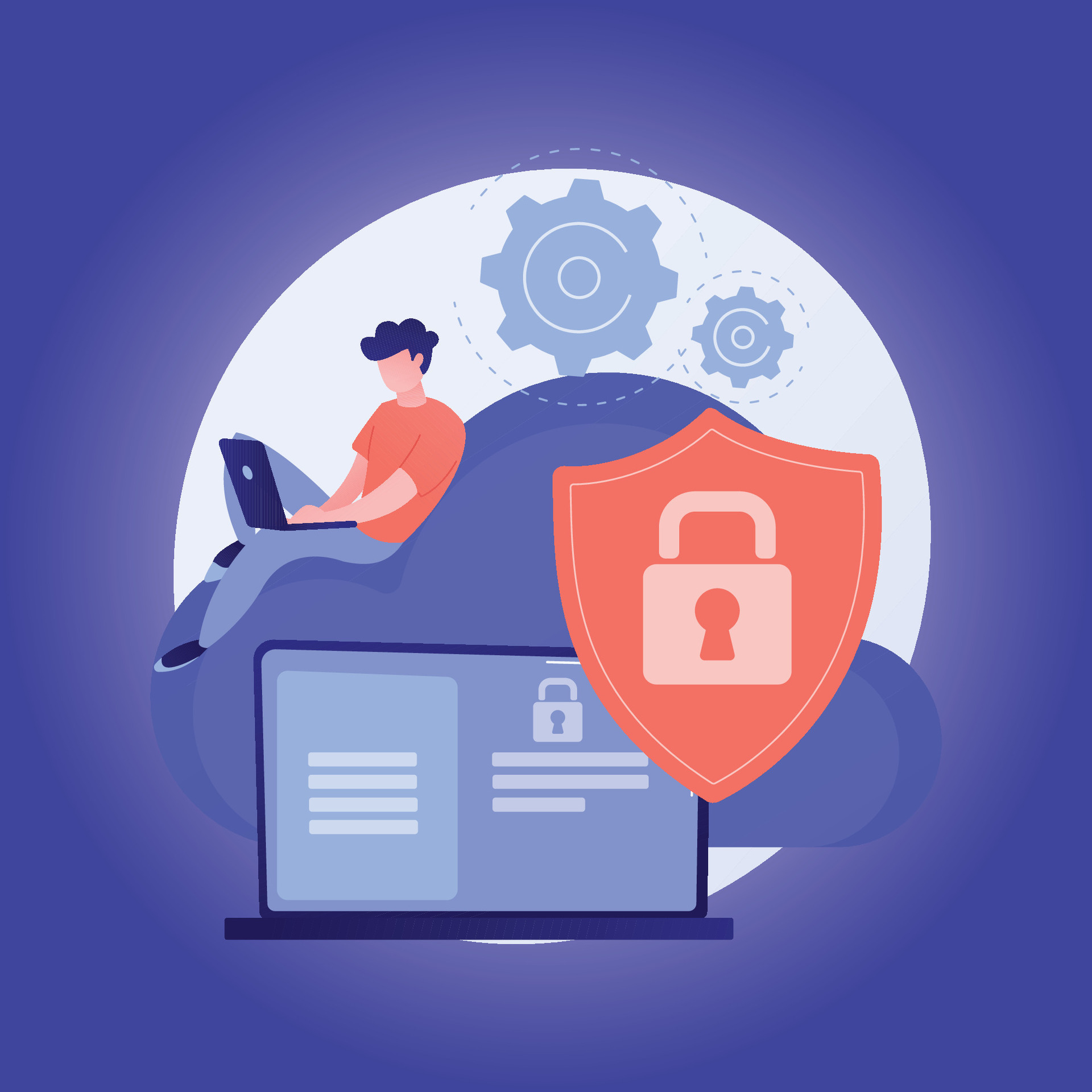 Computer Security Vector 29786466 Vector Art at Vecteezy