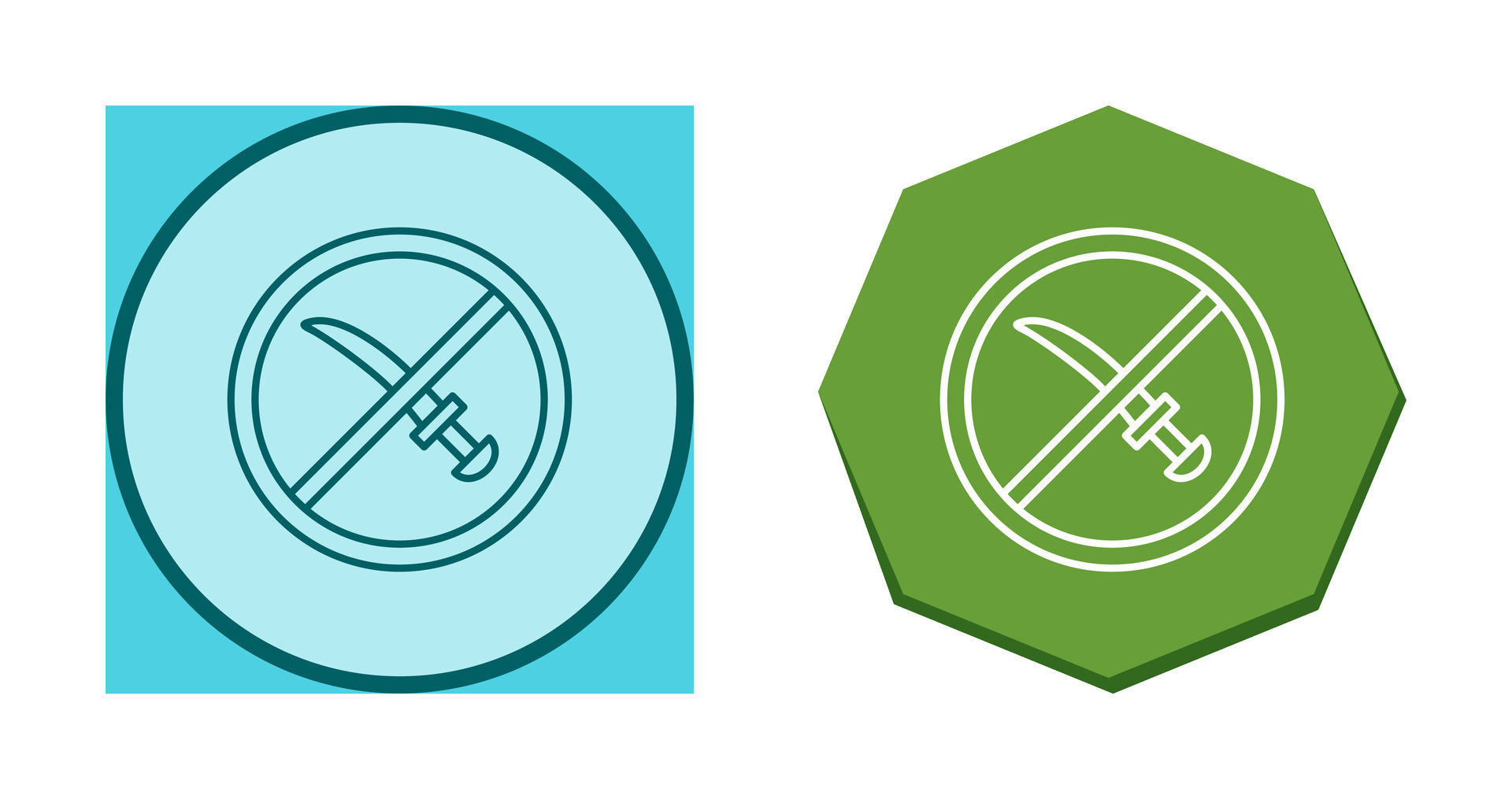 No Weapons Vector Icon 29792481 Vector Art at Vecteezy