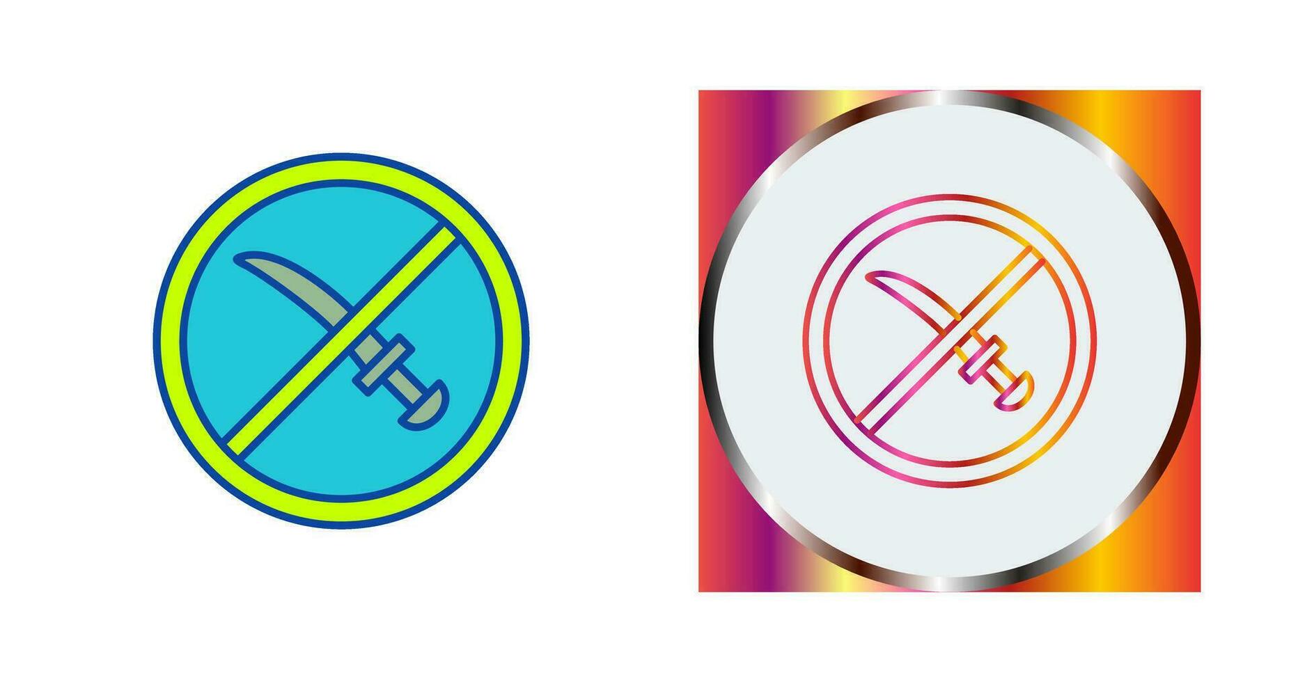 No Weapons Vector Icon 29806512 Vector Art at Vecteezy