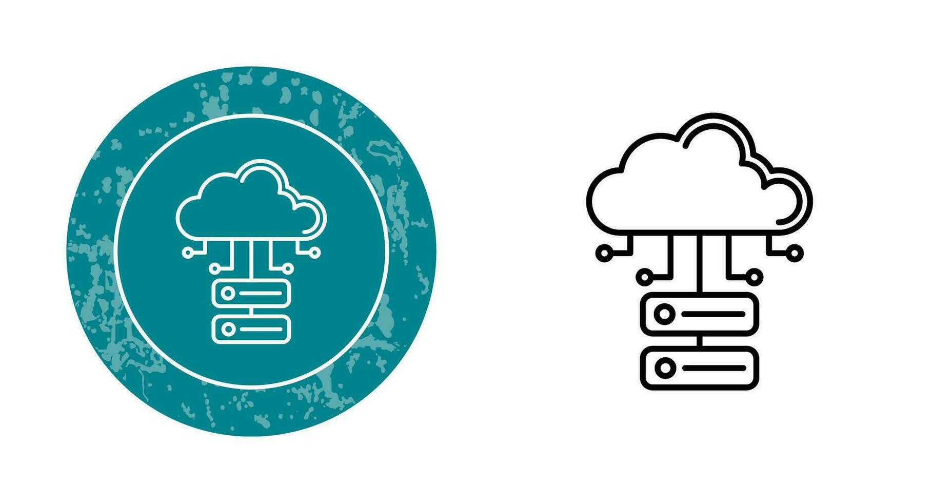 Cloud Database Vector Icon 29811489 Vector Art at Vecteezy