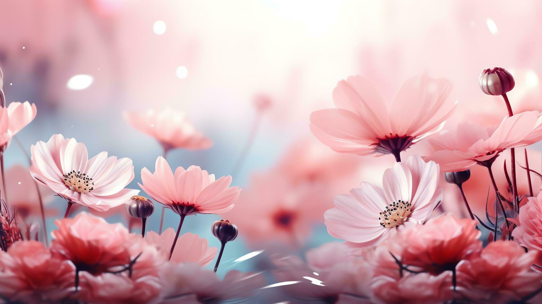 Background with cherry blossoms, smooth blur Generate AI 29821865 Stock ... Background with cherry blossoms, smooth blur Generate AI 29821865 Stock ...