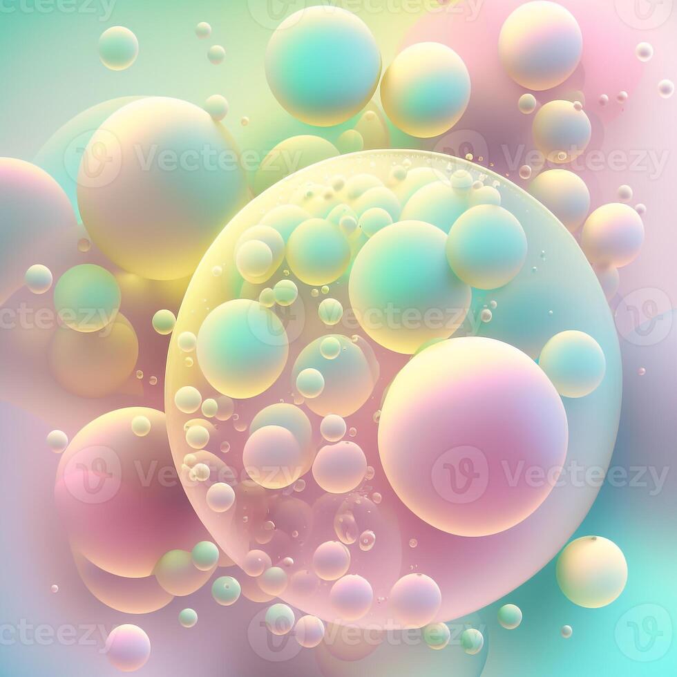 Abstract Pastel Bubble Background 29825210 Stock Photo at Vecteezy
