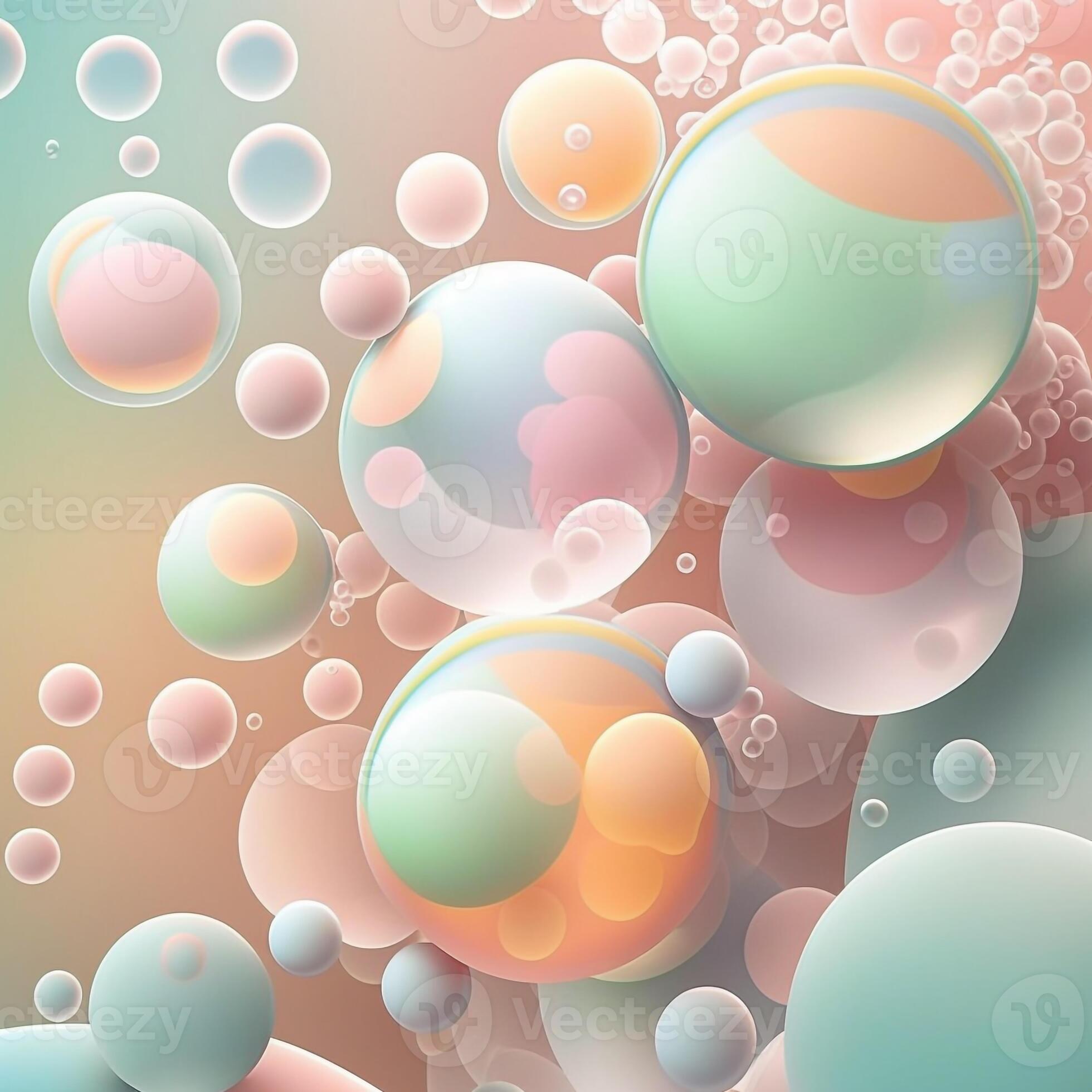 Abstract Pastel Bubble Background 29825213 Stock Photo at Vecteezy