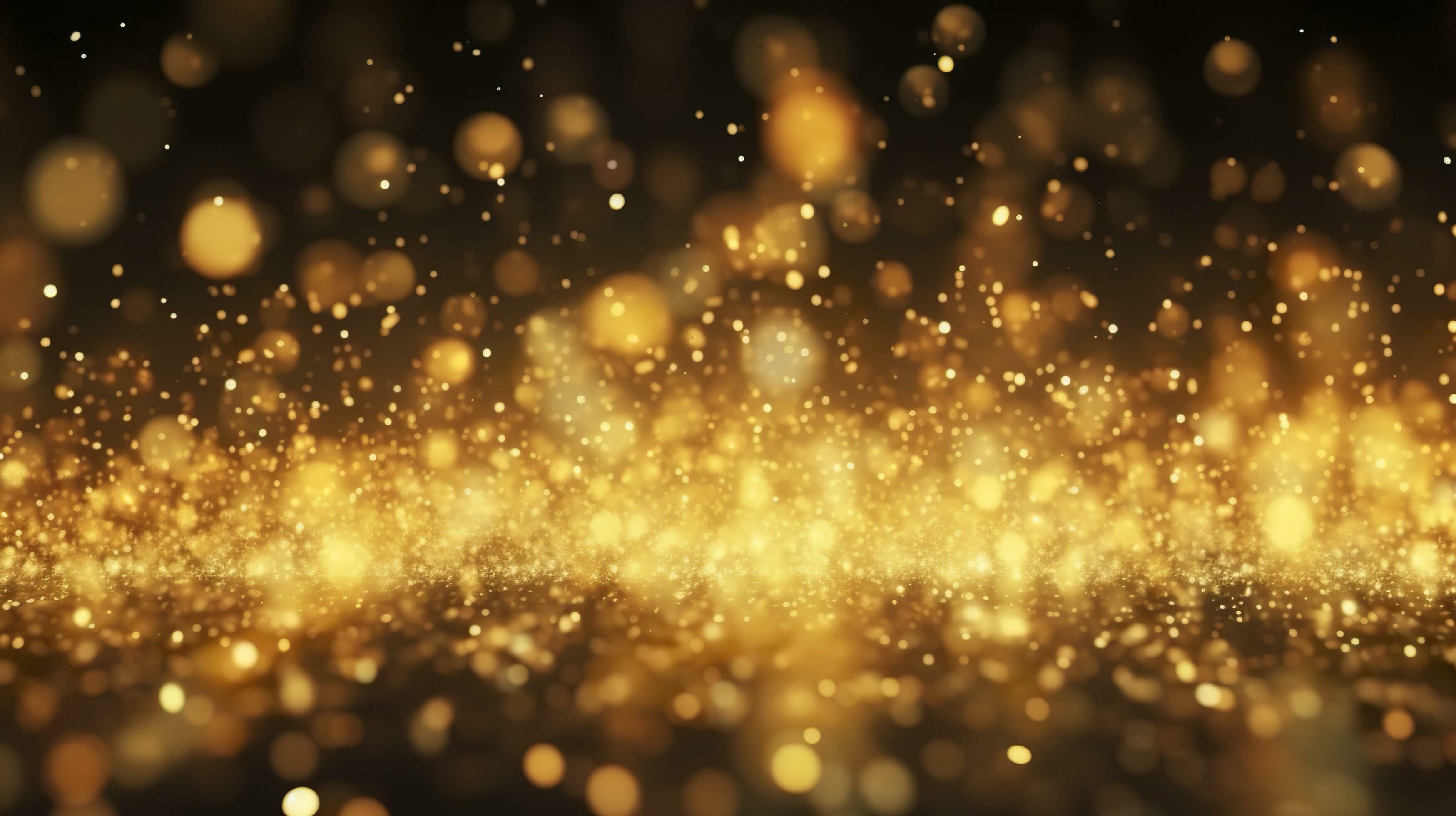 Abstract luxury gold background with gold particles. glitter vintage lights background ...