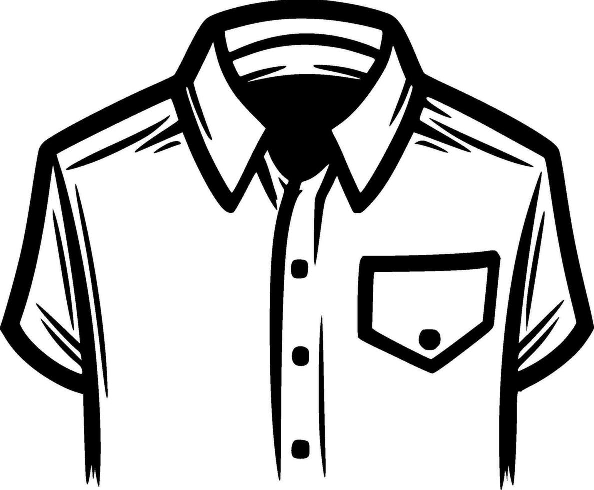Shirt Minimalist And Flat Logo Vector Illustration 29854262 Vector