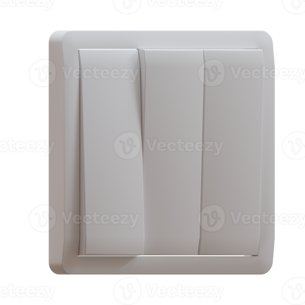 3 Way Switch 3d Render Illustration 29859948 Png