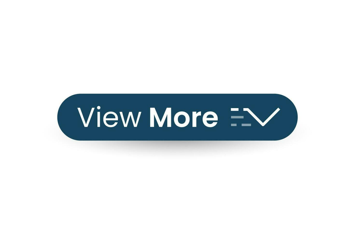 View More Button Concept Illustration Flat Design Vector Simple Modern Graphic Element Ui Icon