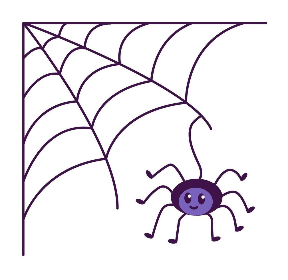 Scary Spider Web As A Symbol Of Halloween Spooky Cobweb With Spiders scary-spider-web-as-a-symbol-of-halloween-spooky-cobweb-with-spiders