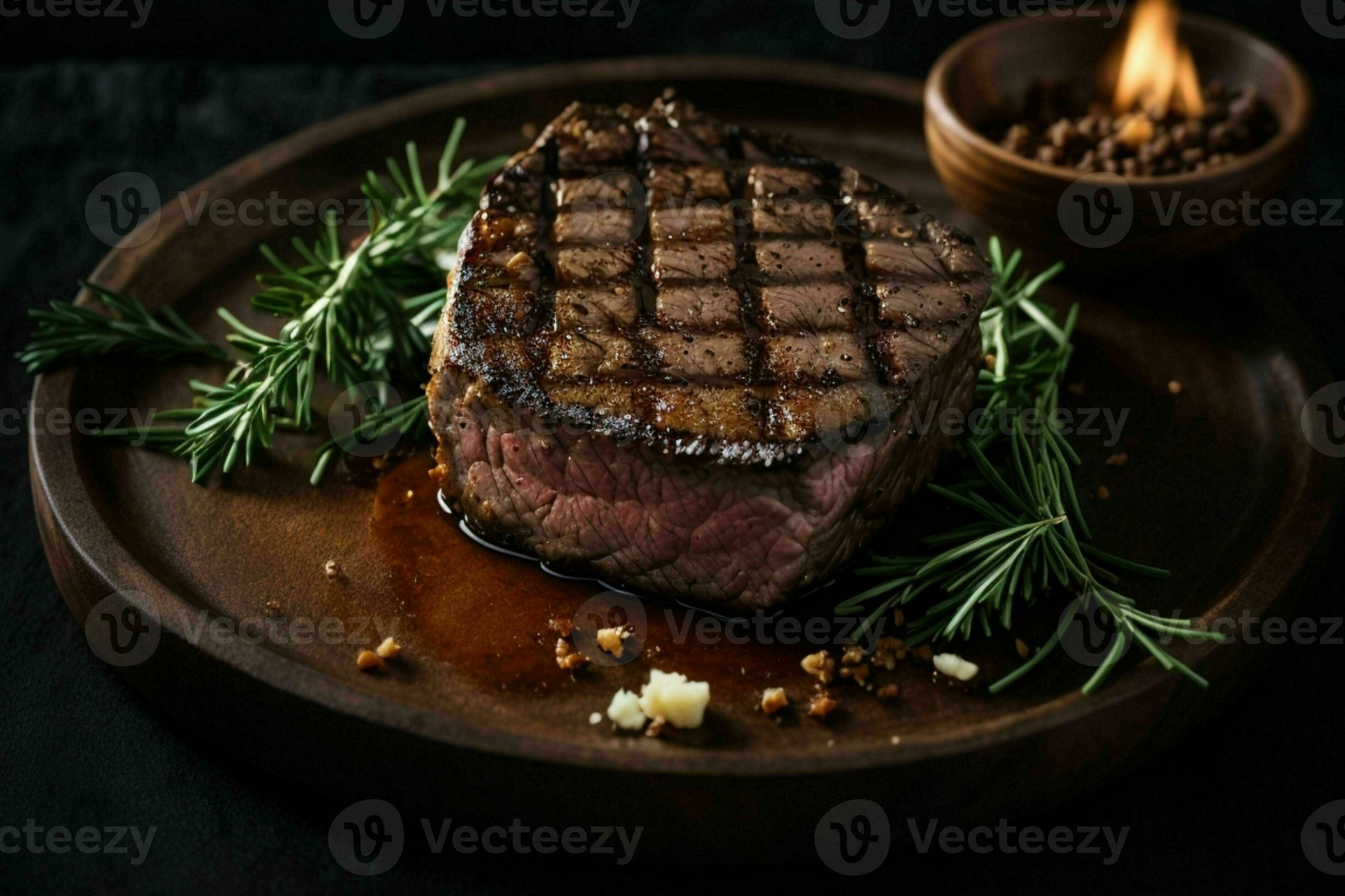 Grilled beef steak. AI Generative Pro Photo 29879053 Stock Photo at ...