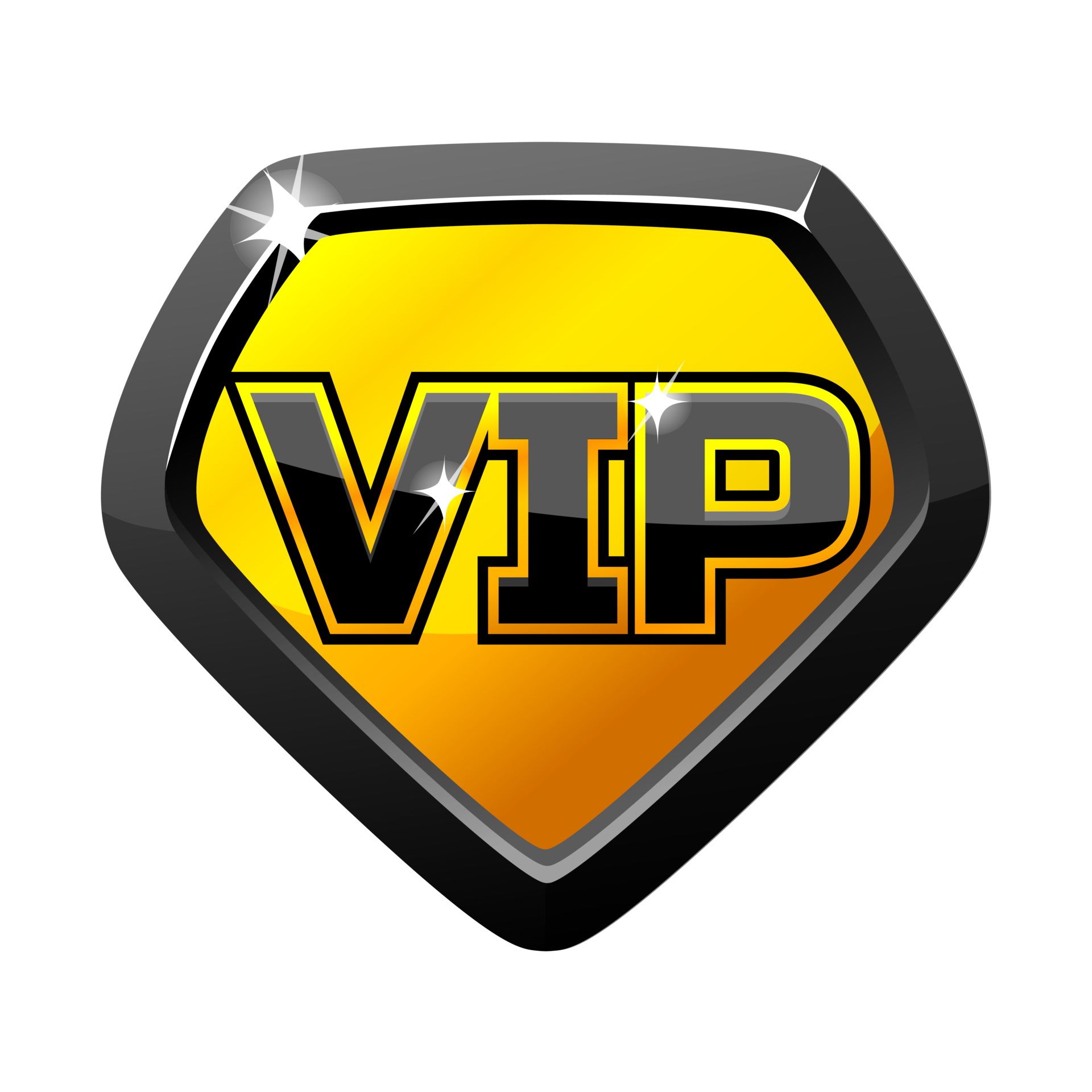 Golden-black VIP icon. VIP Badge 29881318 PNG Golden-black VIP icon. VIP Badge 29881318 PNG