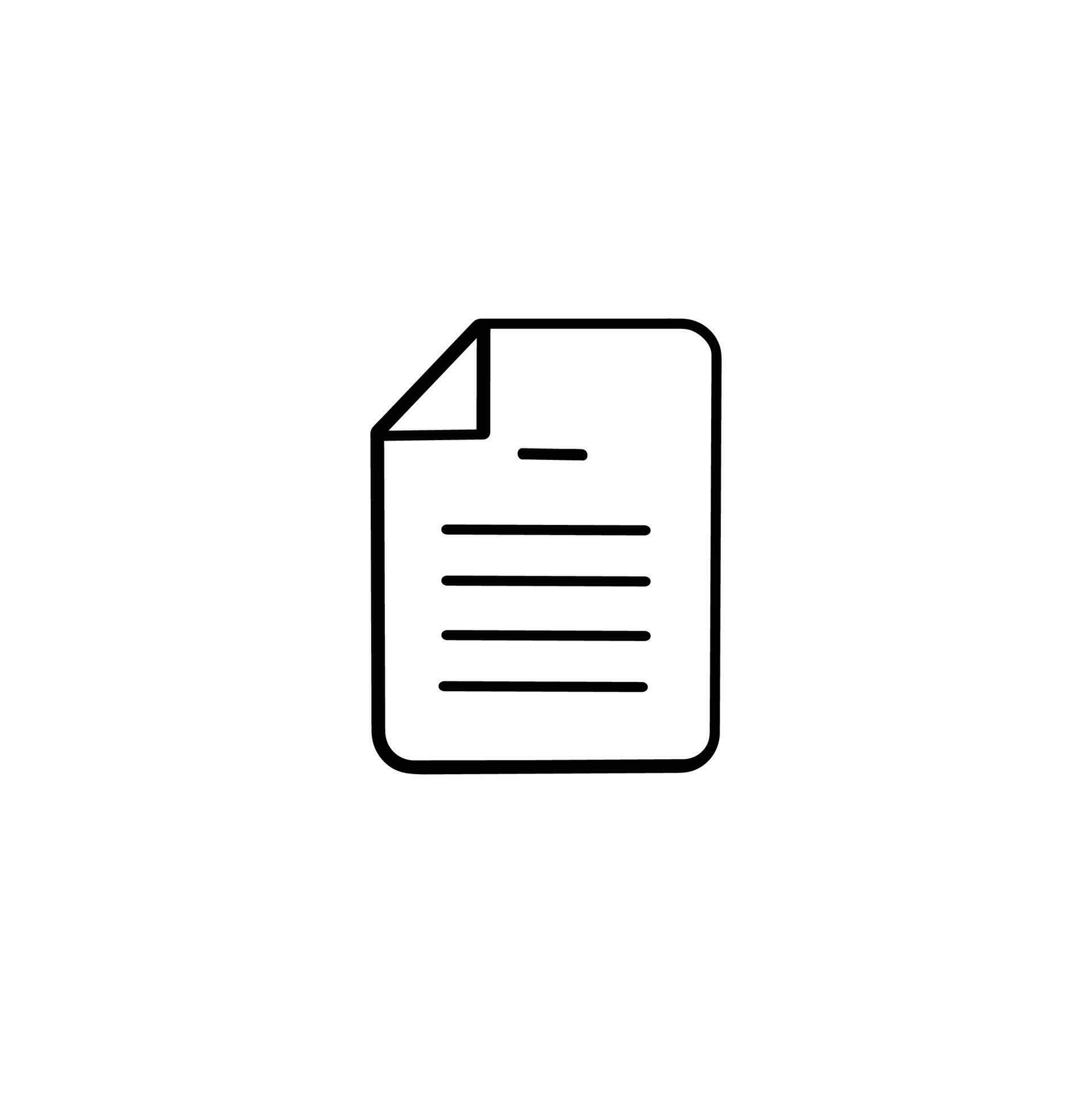 Document Line Style Icon Design 29886711 Vector Art at Vecteezy Document Line Style Icon Design 29886711 Vector Art at Vecteezy