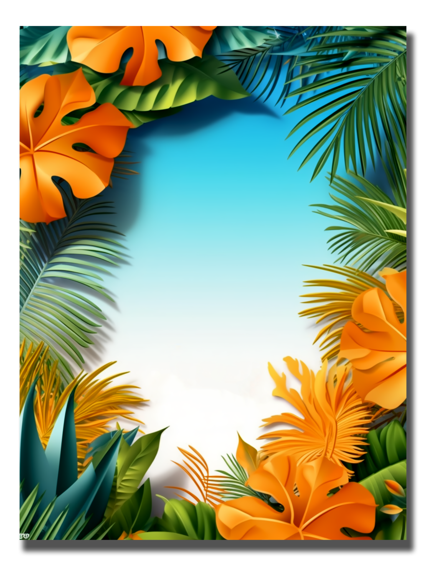 Summer Template Poster Generative Ai 29893001 Png