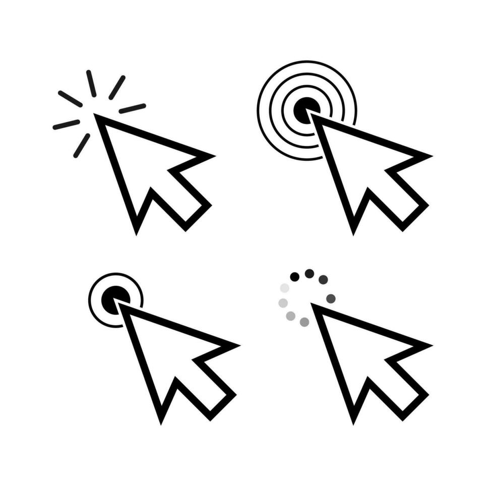Finger click icon vector. Hand click icon. Push touch screen. Vector ... Finger click icon vector. Hand click icon. Push touch screen. Vector ...
