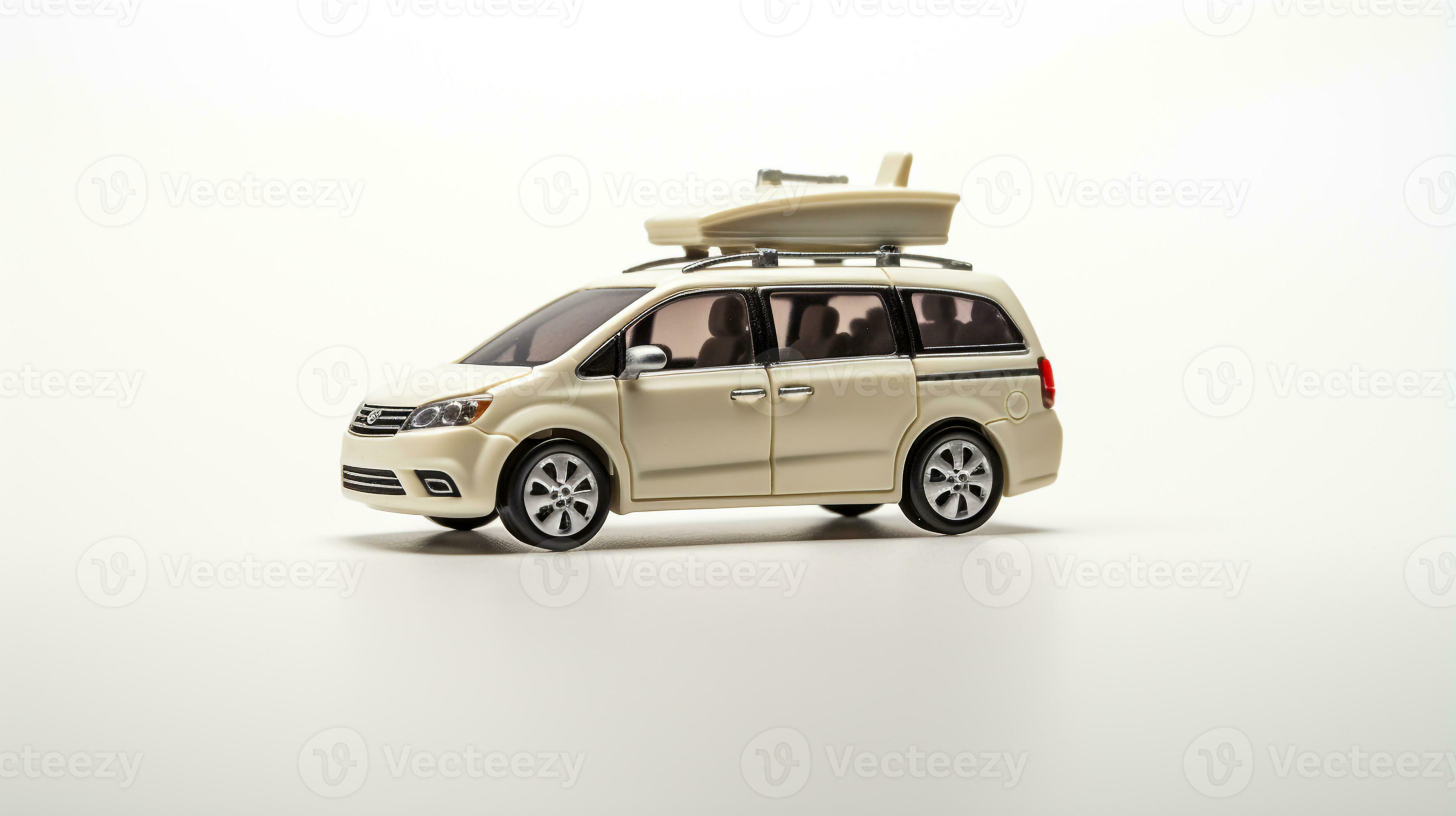 Displaying a 3D miniature Minivan. Generative AI 29905015 Stock Photo ...