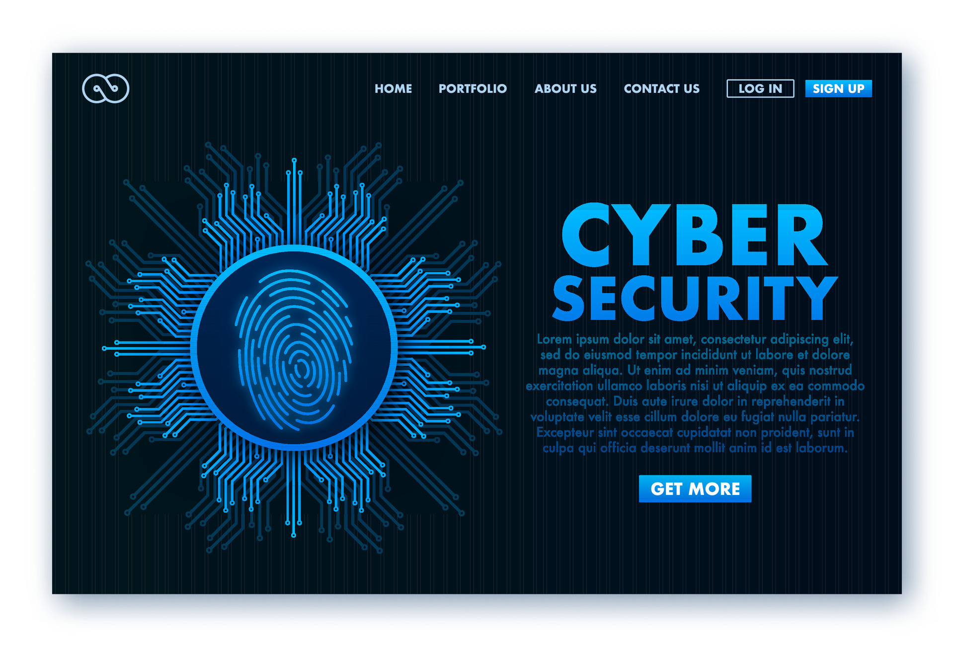 Cyber Security Vector Logo With Shield And Check Mark Security Shield Concept Internet