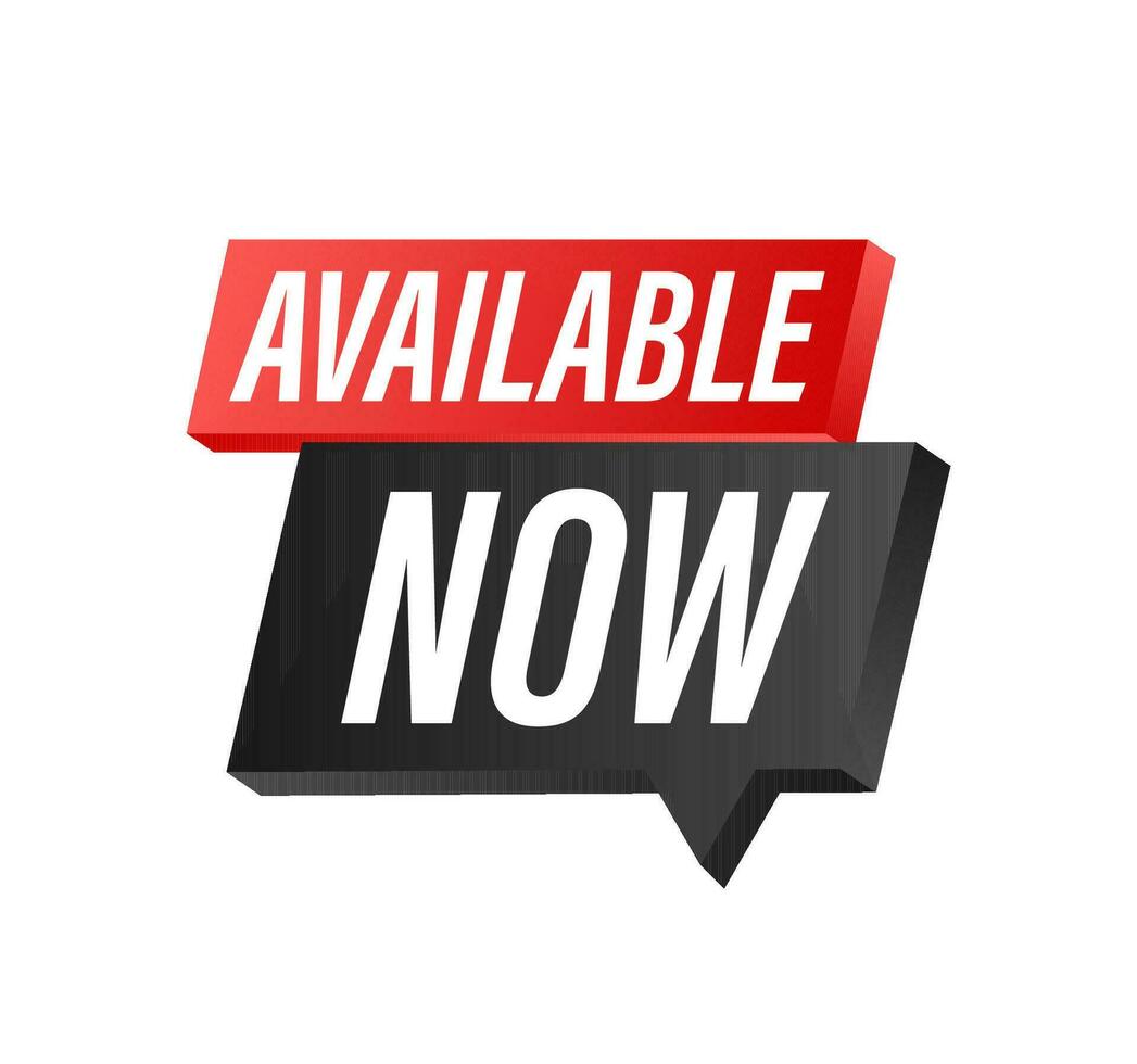 Available now label, badge. Shop now. Vector stock illustration ... Available now label, badge. Shop now. Vector stock illustration ...